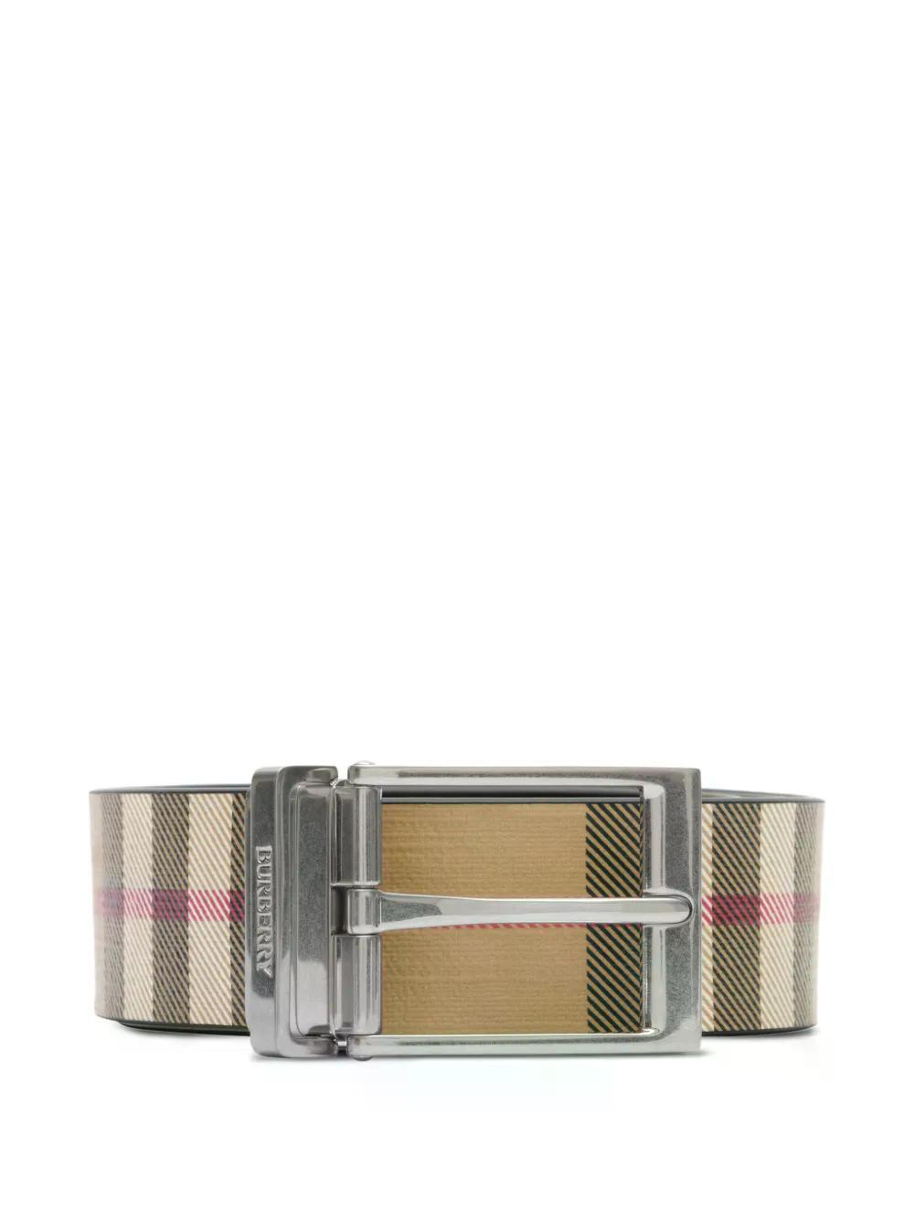 BURBERRY Burberry Gradient Check Crewneck T-Shirt