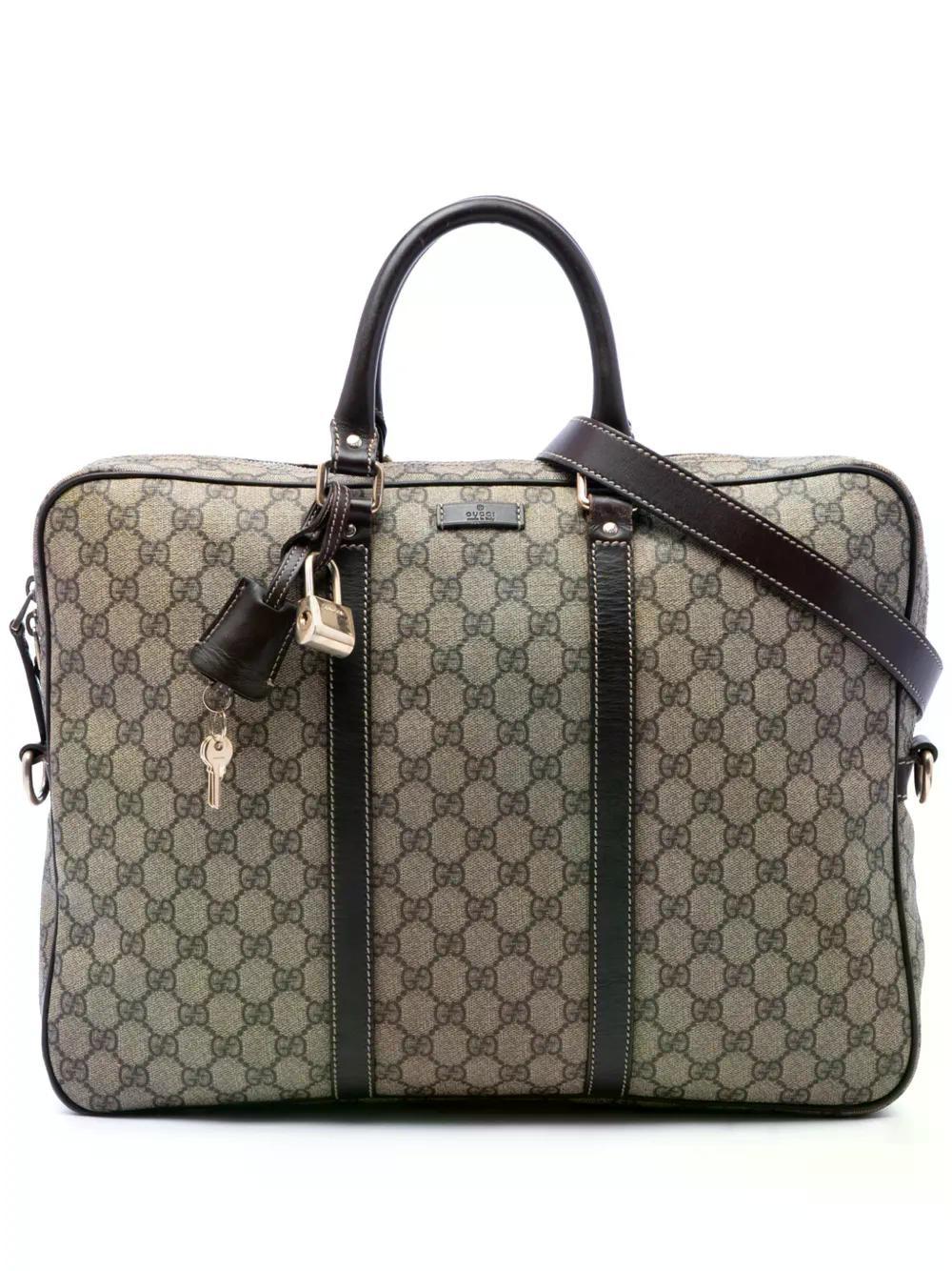 GUCCI Gucci GG Supreme Business Bag