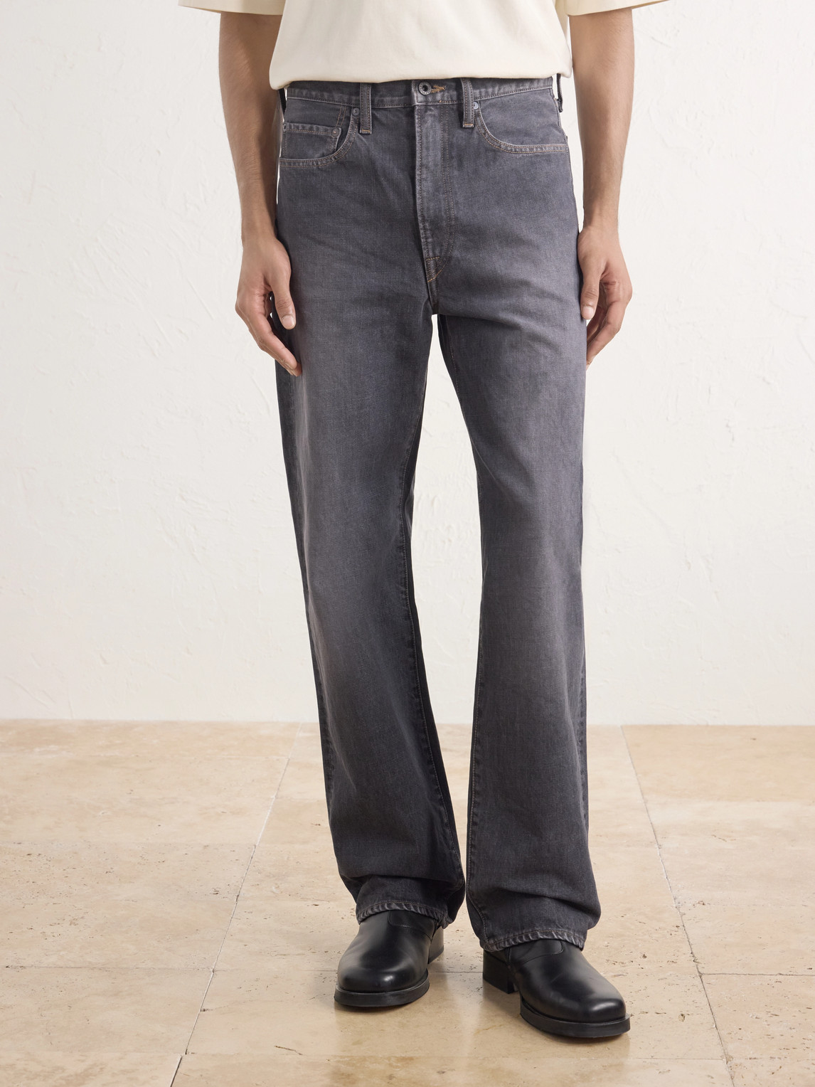 KAPITAL KAPITAL Straight-Leg Denim Jeans