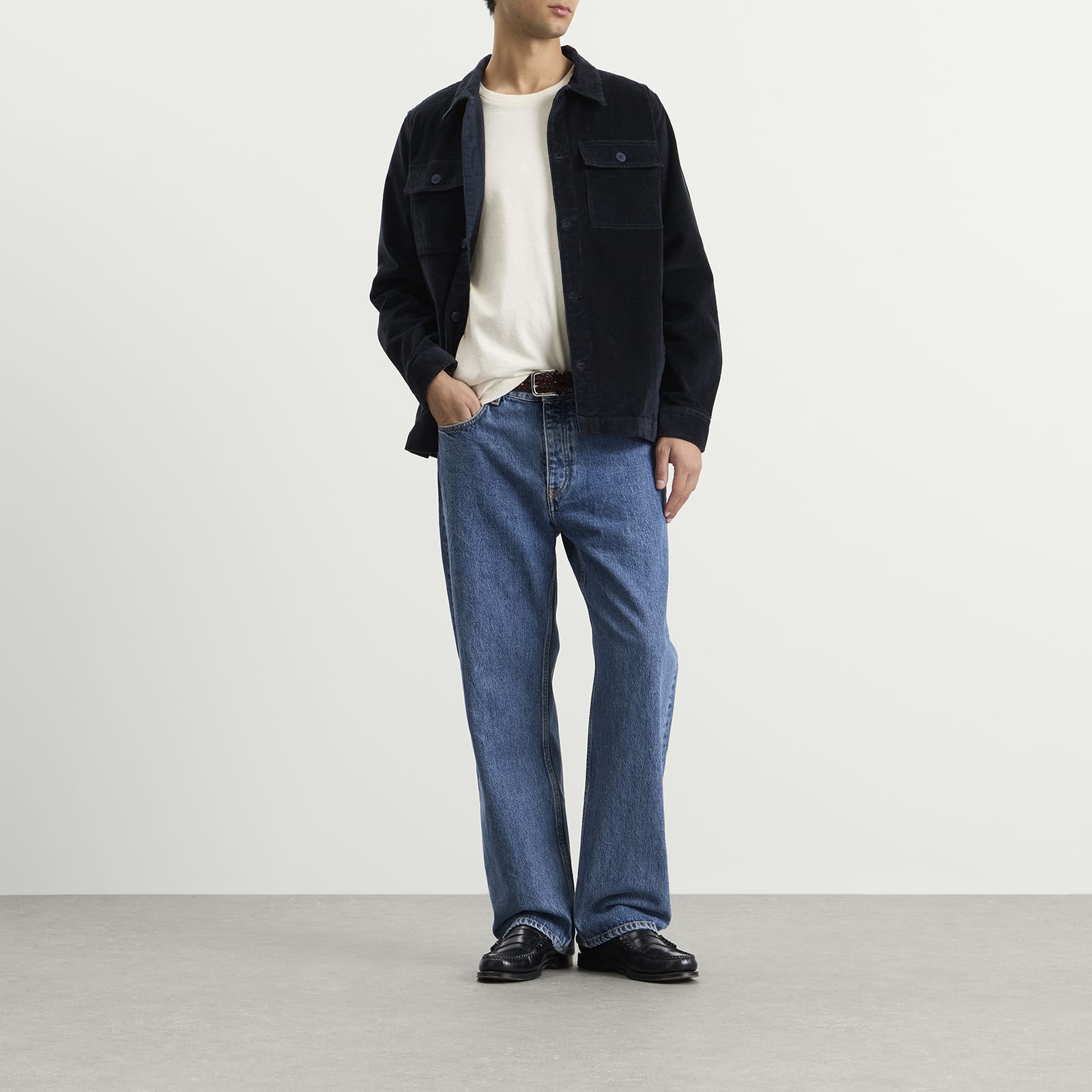 BARBOUR cord overshirt