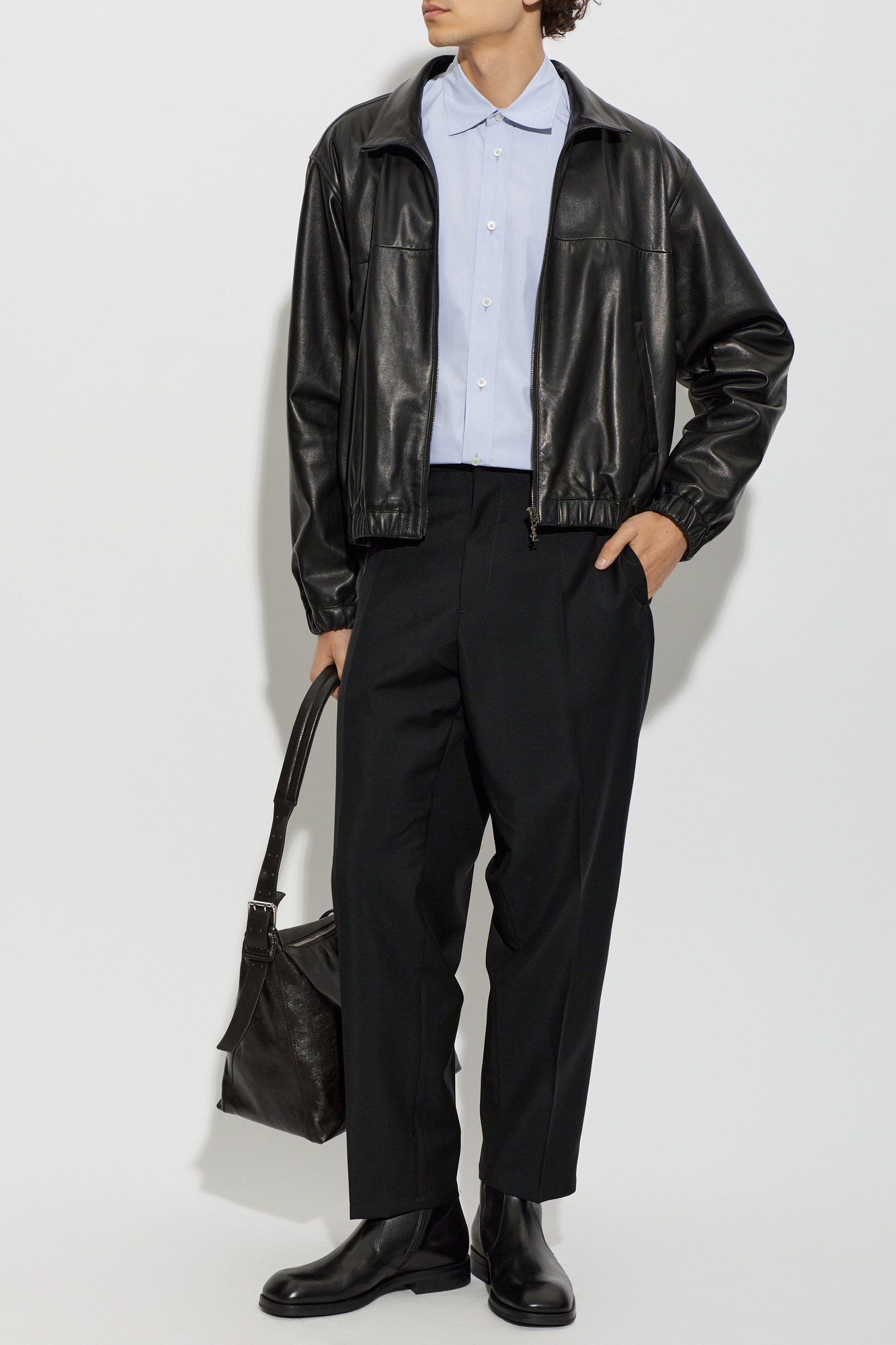 JIL SANDER JIL SANDER Wool Canvas Trousers
