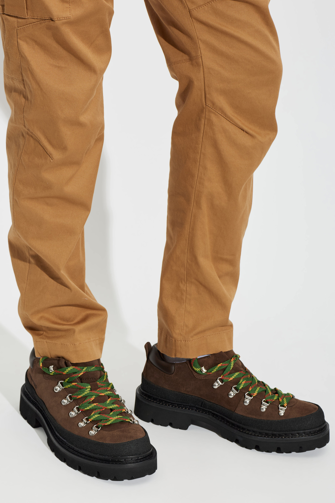DSQUARED2 Dsquared2 Suede Hiking Lace-Up Shoes