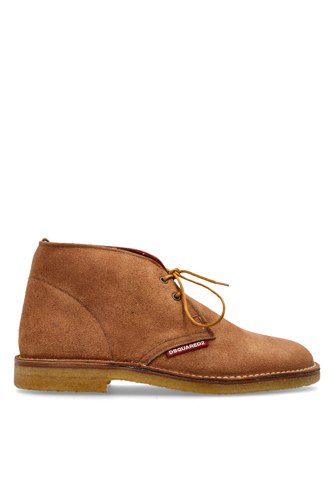 DSQUARED2 Dsquared2 Suede Lace-Up Chukka Boots