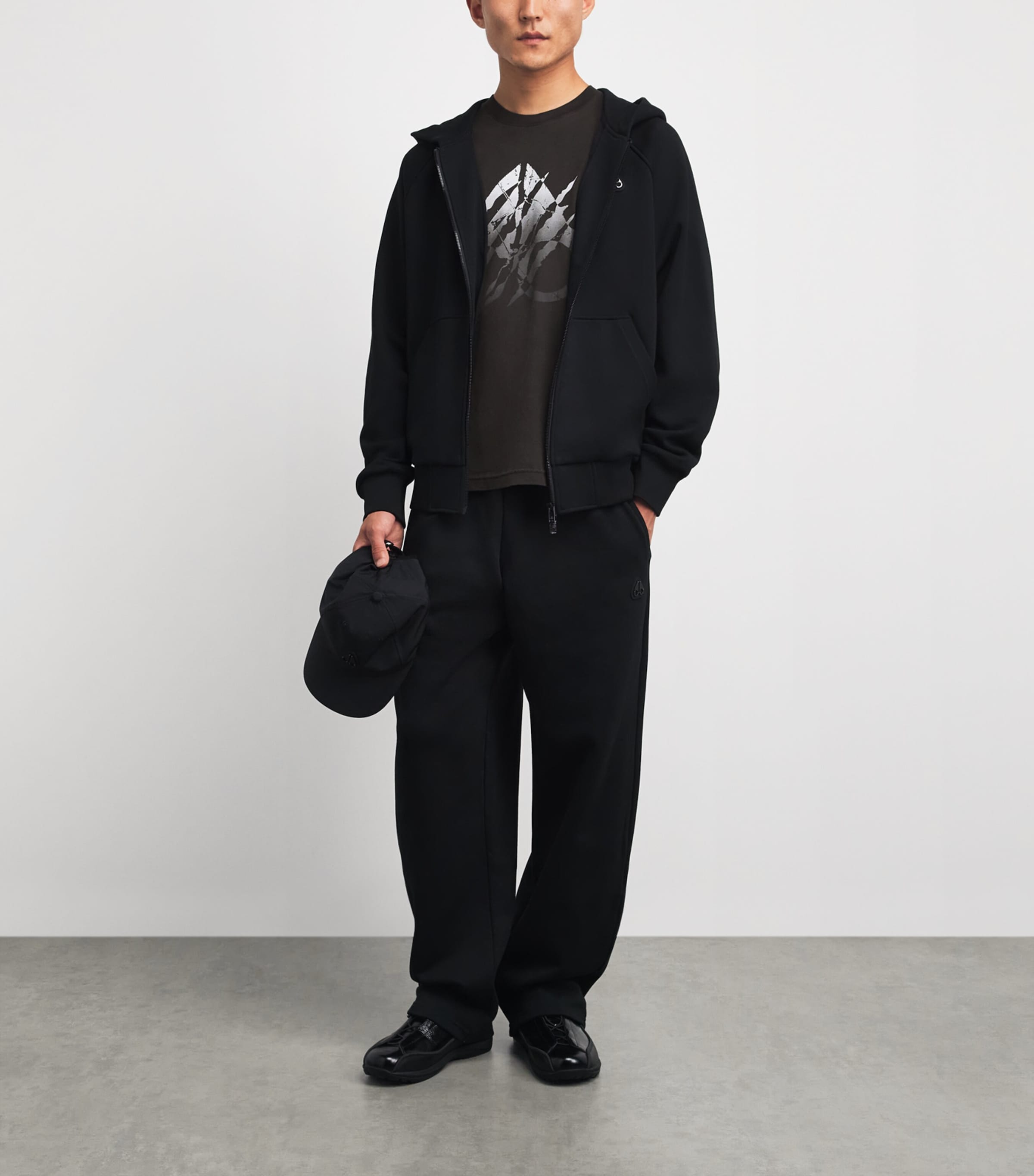 MOOSE KNUCKLES cotton logo t-shirt