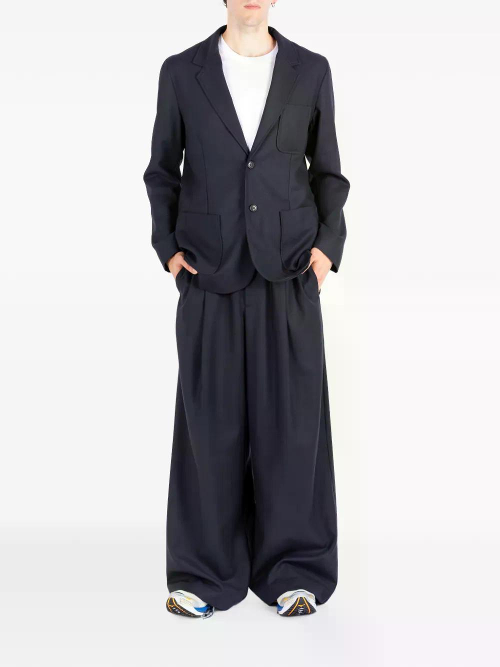 SOCIETE ANONYME Société Anonyme Gatsby Pleated Wide-Leg Trousers