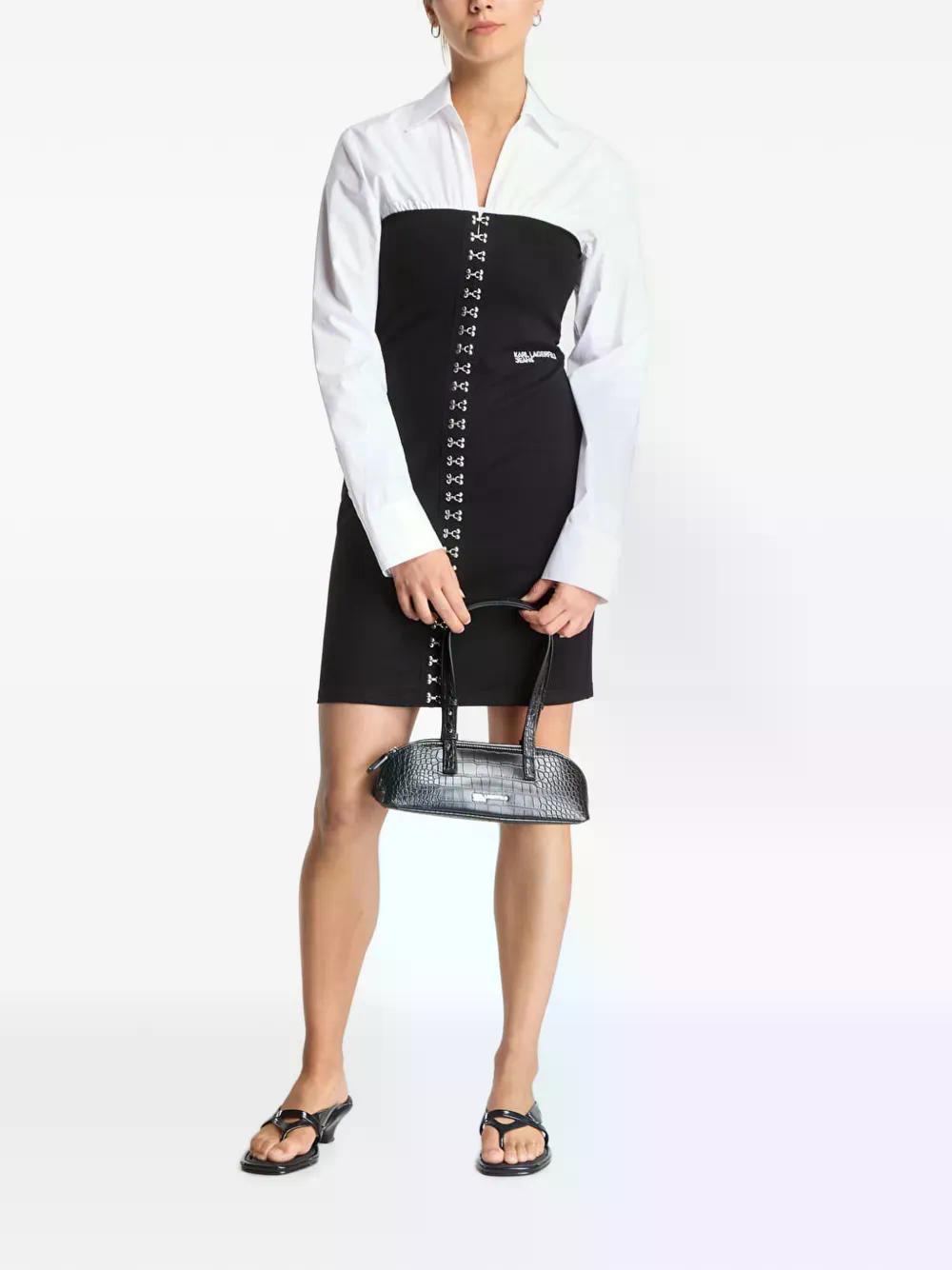 KARL LAGERFELD Karl Lagerfeld Jeans Layered Mini Dress