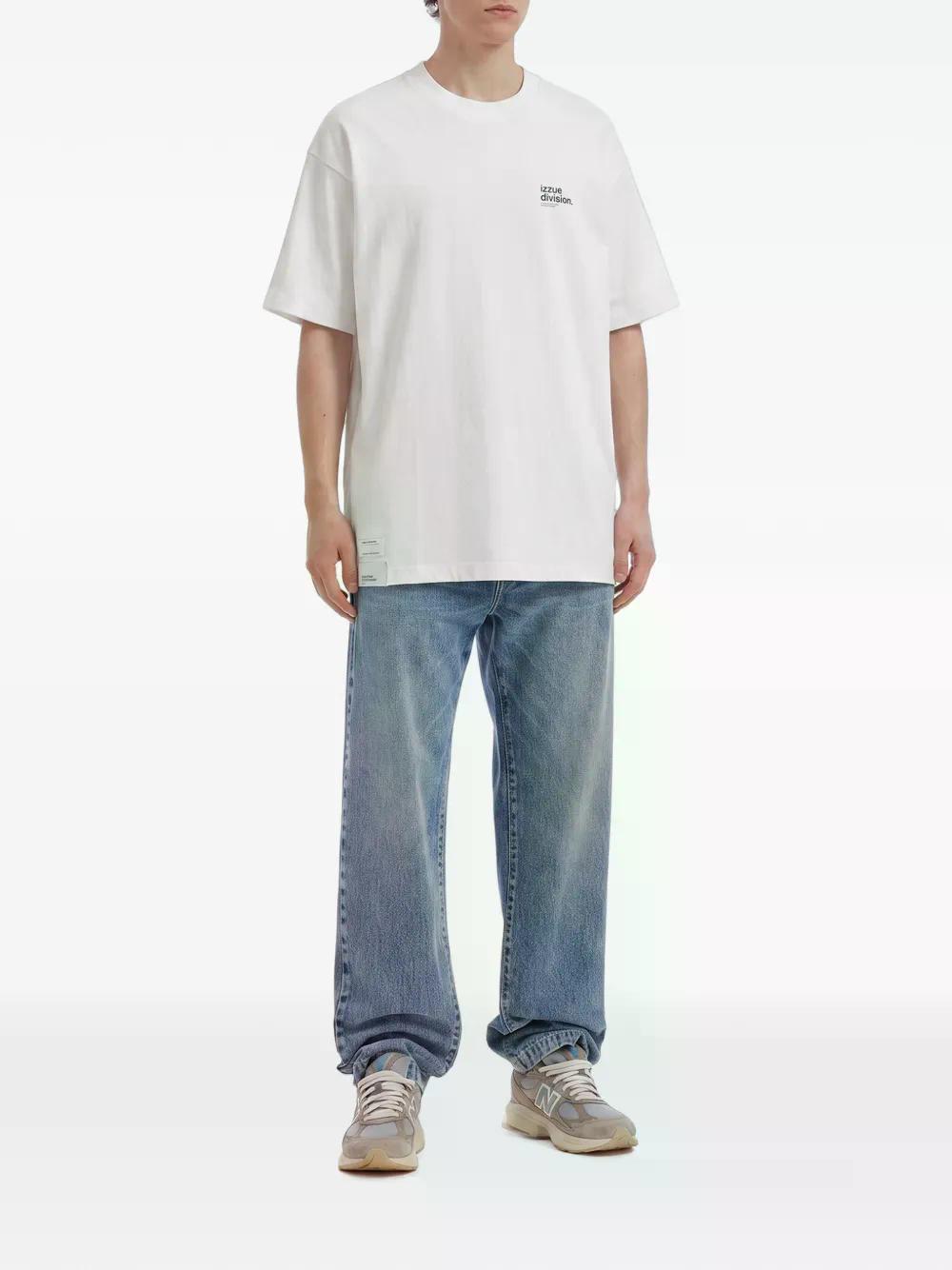 IZZUE logo-print cotton t-shirt