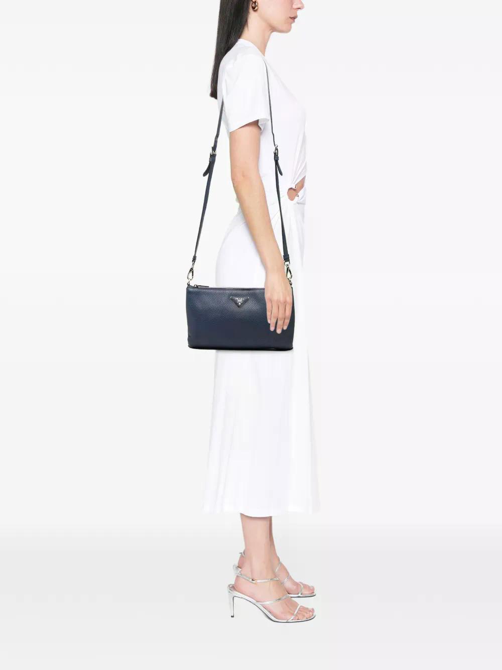 PRADA Prada Vitello Daino Crossbody Bag