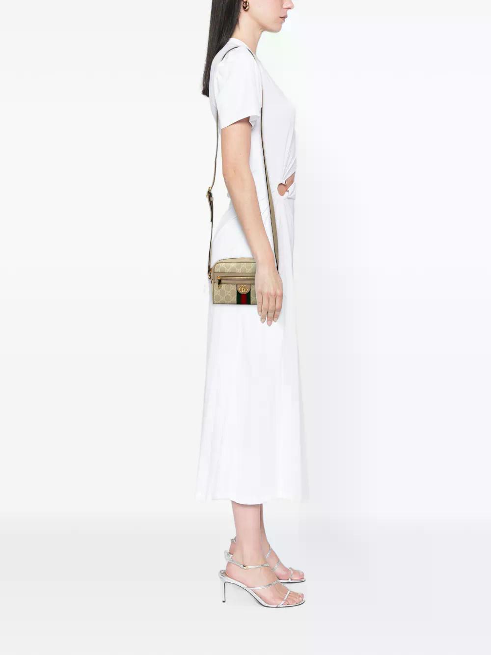 GUCCI Gucci Ophidia Crossbody Bag in GG Supreme Canvas
