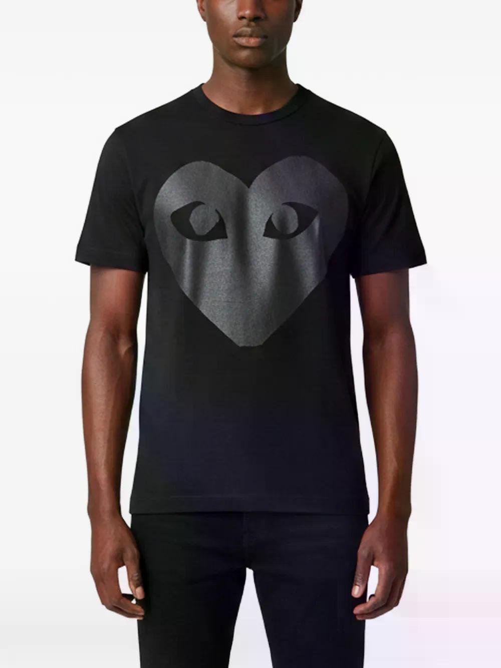 PLAY COMME DES GARCON graphic-print jersey t-shirt