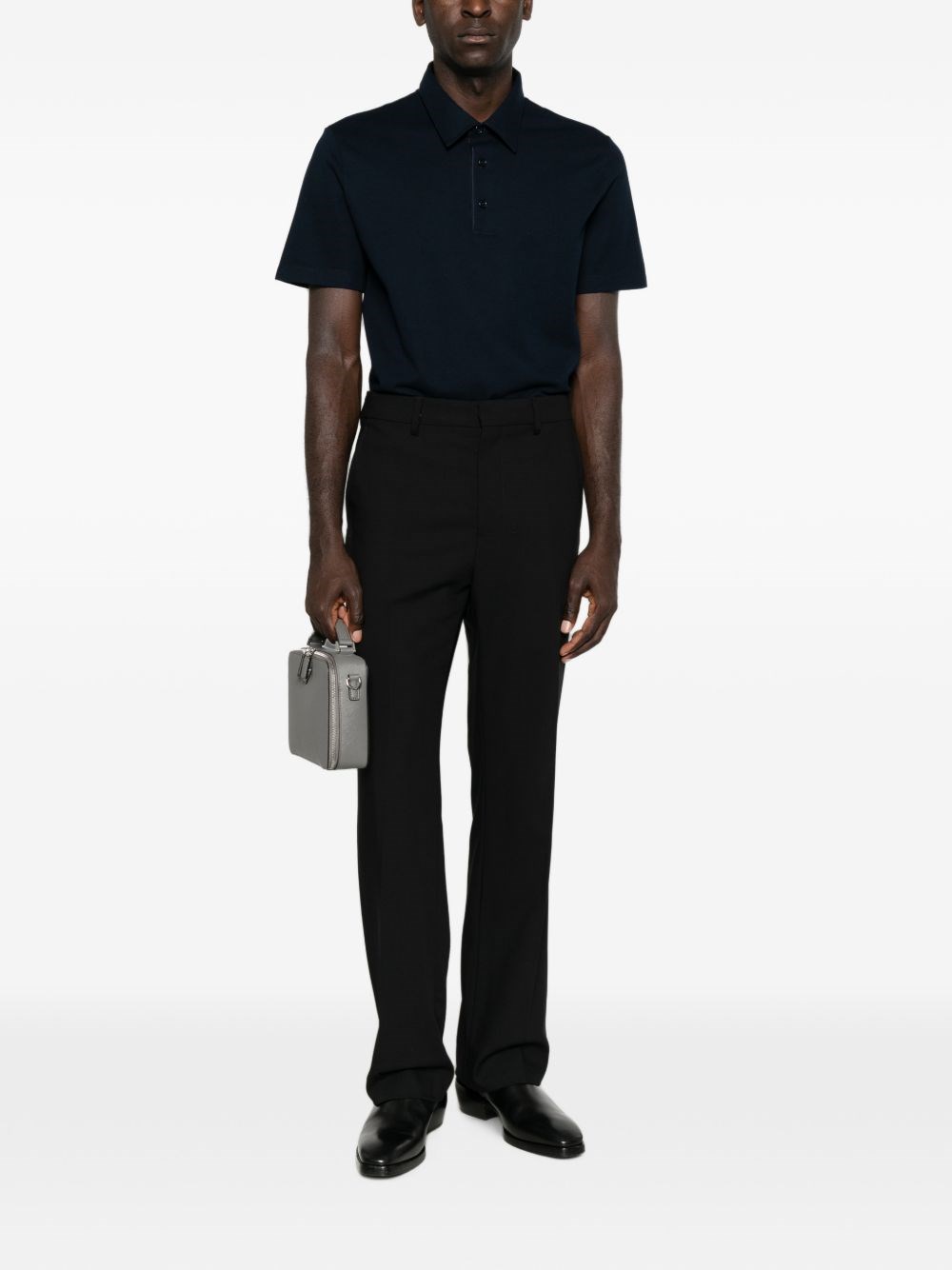 BRIONI BRIONI Piquet Cotton Polo Shirt