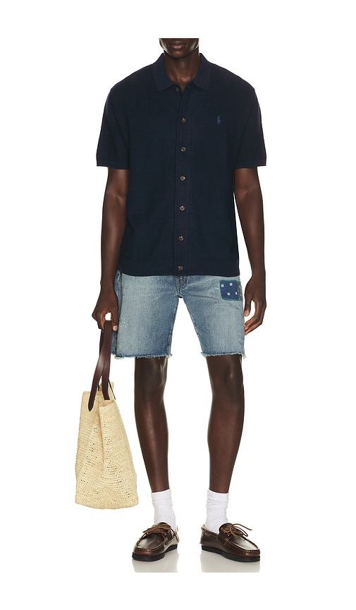 POLO RALPH LAUREN Polo Ralph Lauren Novelty Repair Denim Jean Shorts