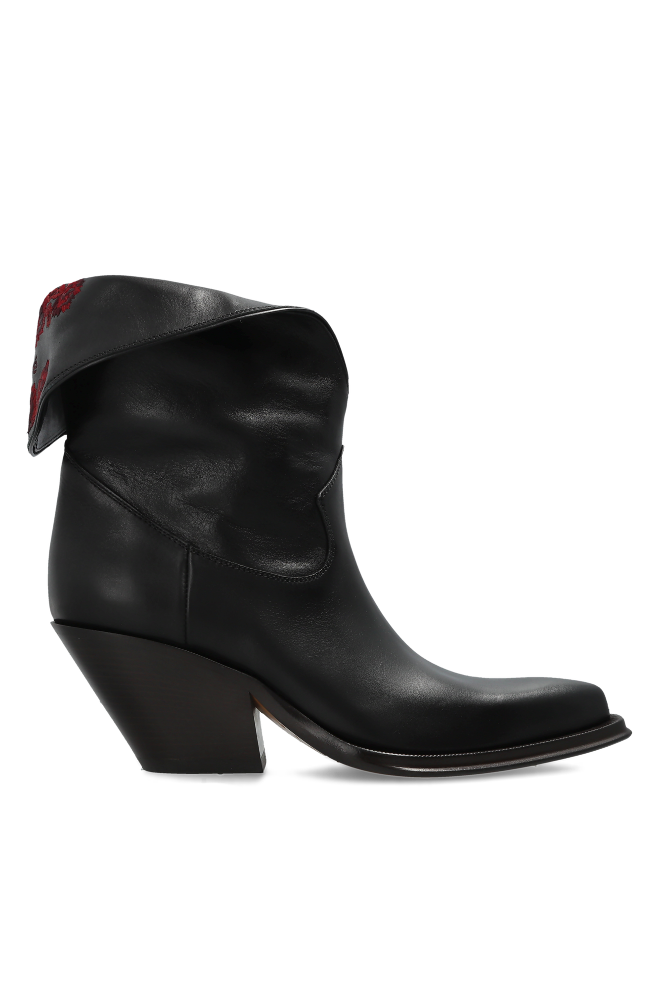 CHLOÉ Chloé Azelan Leather Cowboy Boots