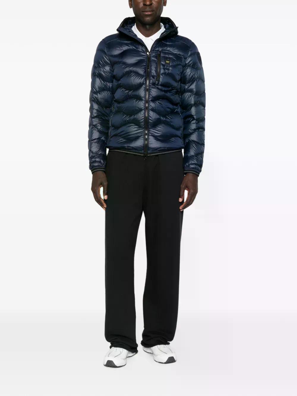 BLAUER. Blauer Quilted Hooded Jacket