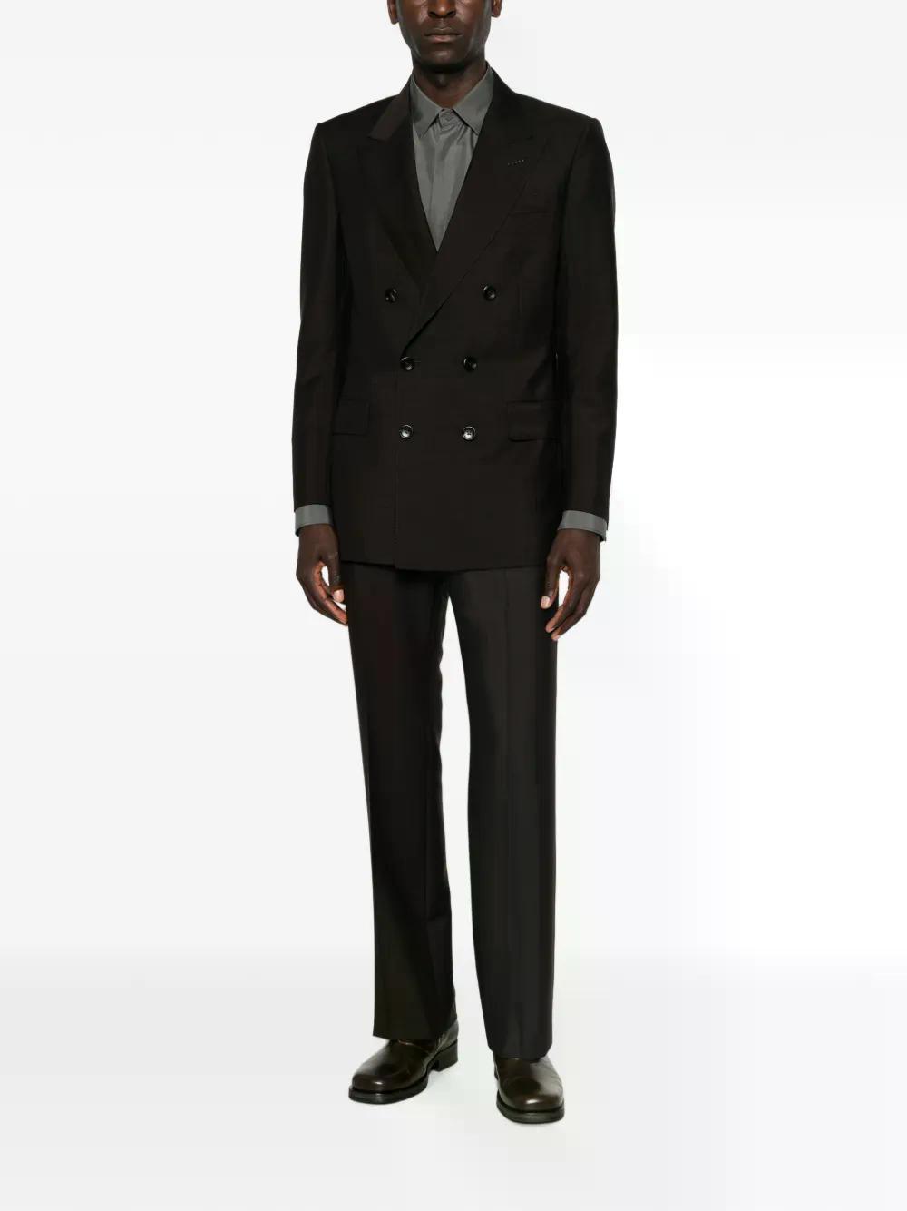 TOM FORD classic-fit silk shirt