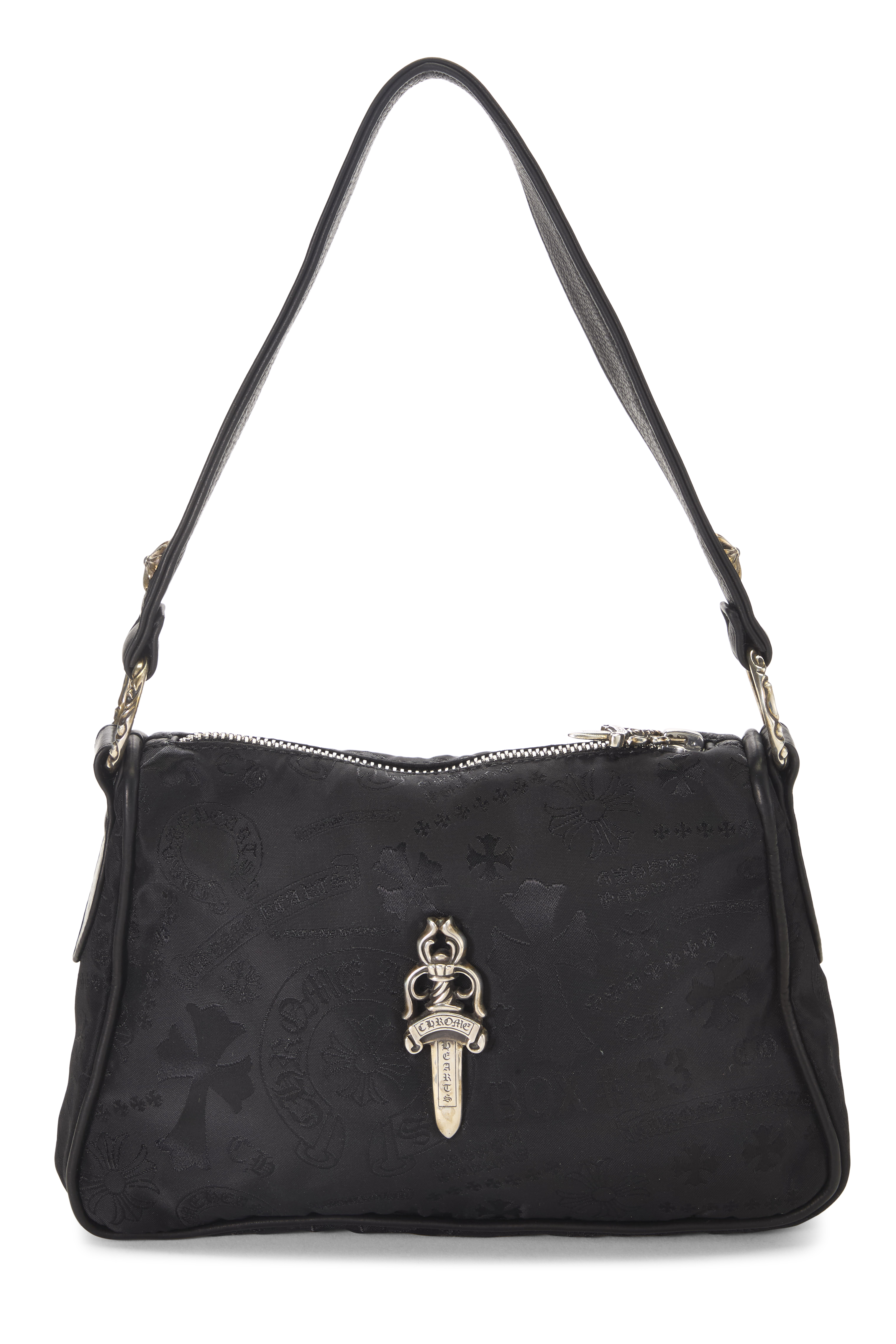 Chrome Hearts Leather Dagger Bag - Black | Editorialist