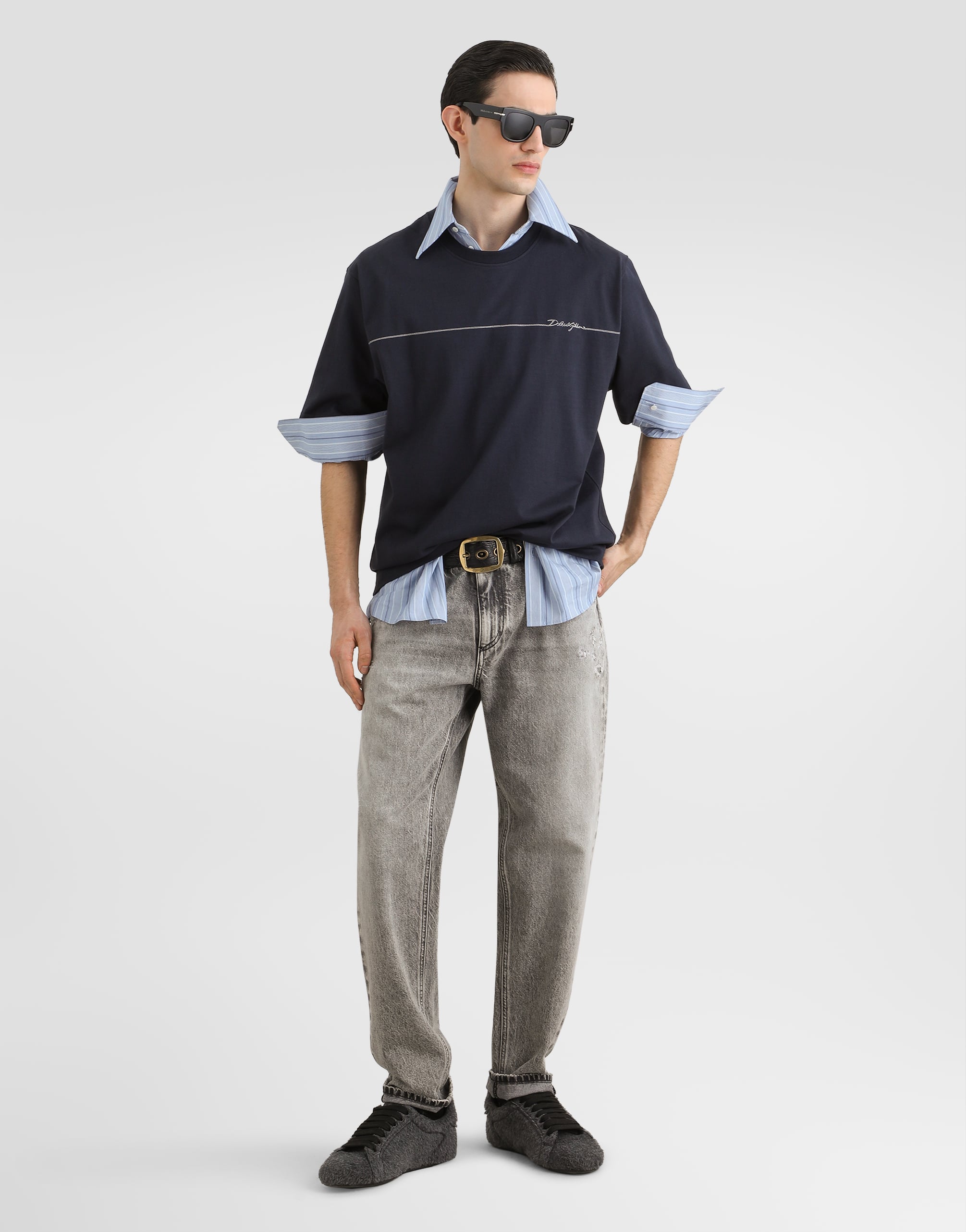 DOLCE & GABBANA cotton t-shirt with logo