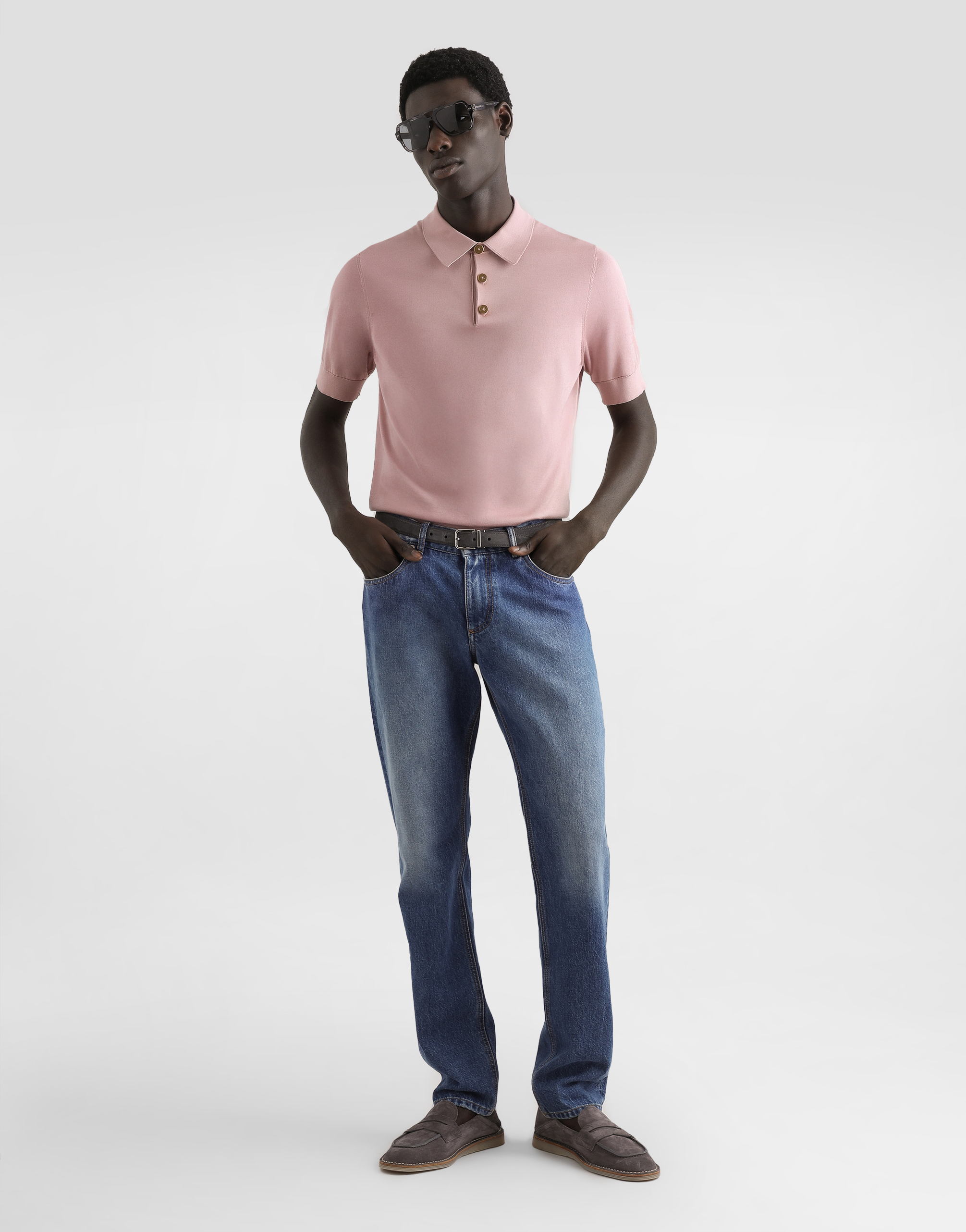 DOLCE & GABBANA Dolce & Gabbana Embroidered Denim Trousers