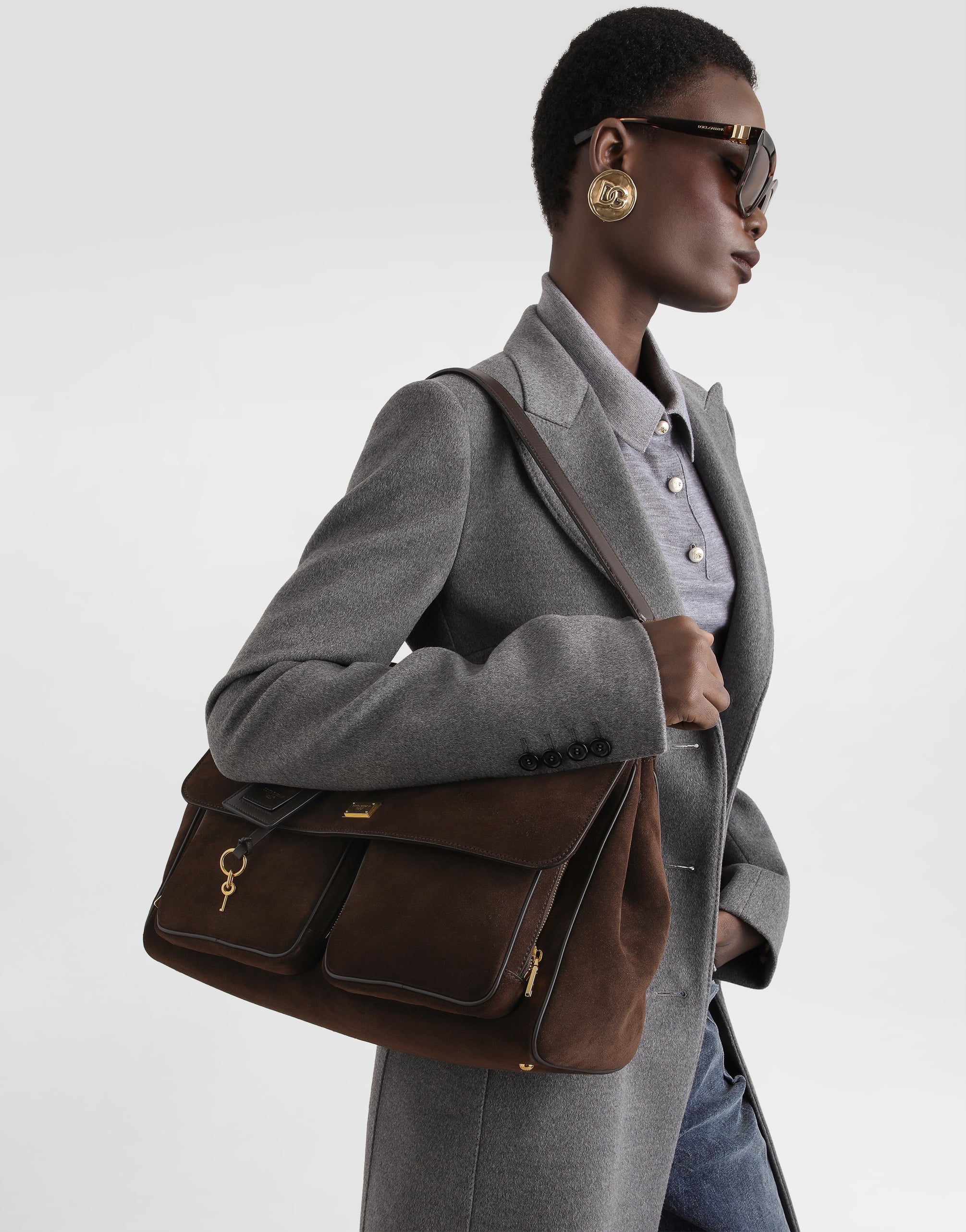 DOLCE & GABBANA Dolce & Gabbana My Sicily Handbag in Split Calfskin