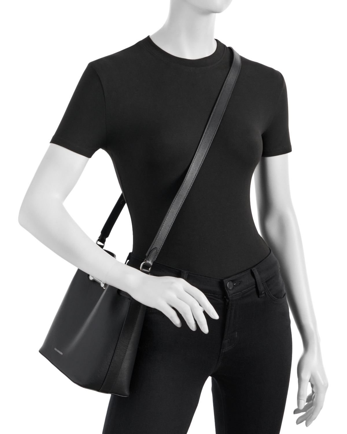 STRATHBERRY Strathberry Corda Leather Bucket Bag