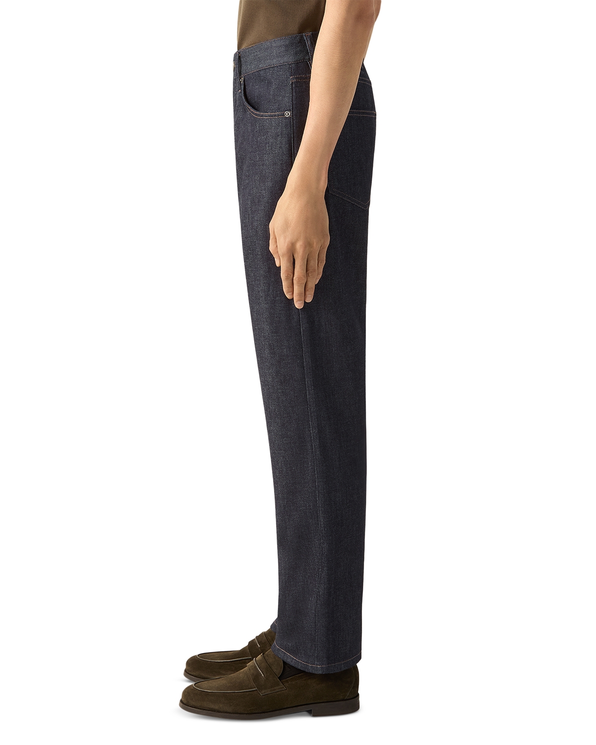 ZEGNA Zegna Roccia Slim Fit Cotton Blend Stretch Jeans