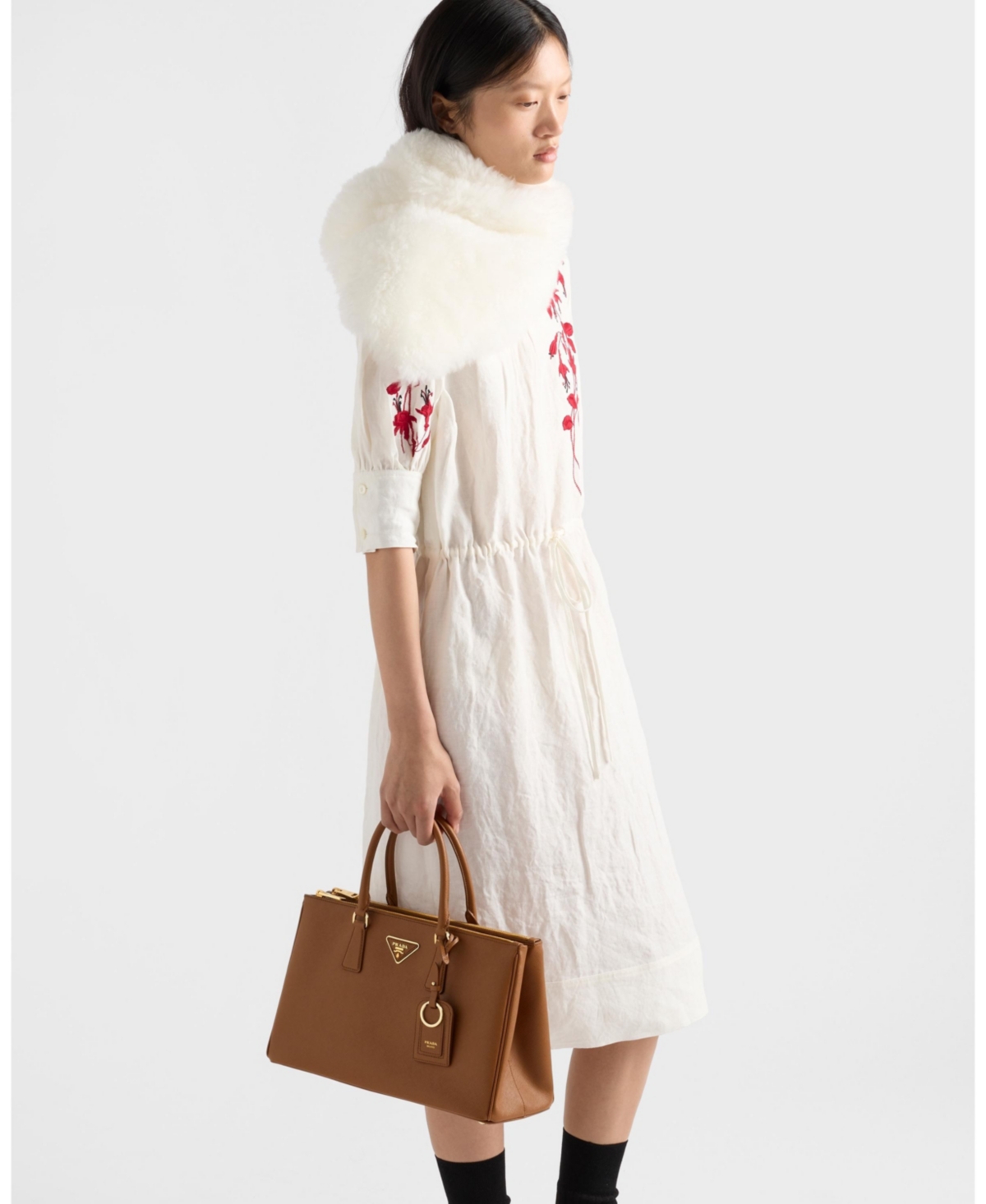 PRADA Prada Galleria Saffiano Leather Large Bag