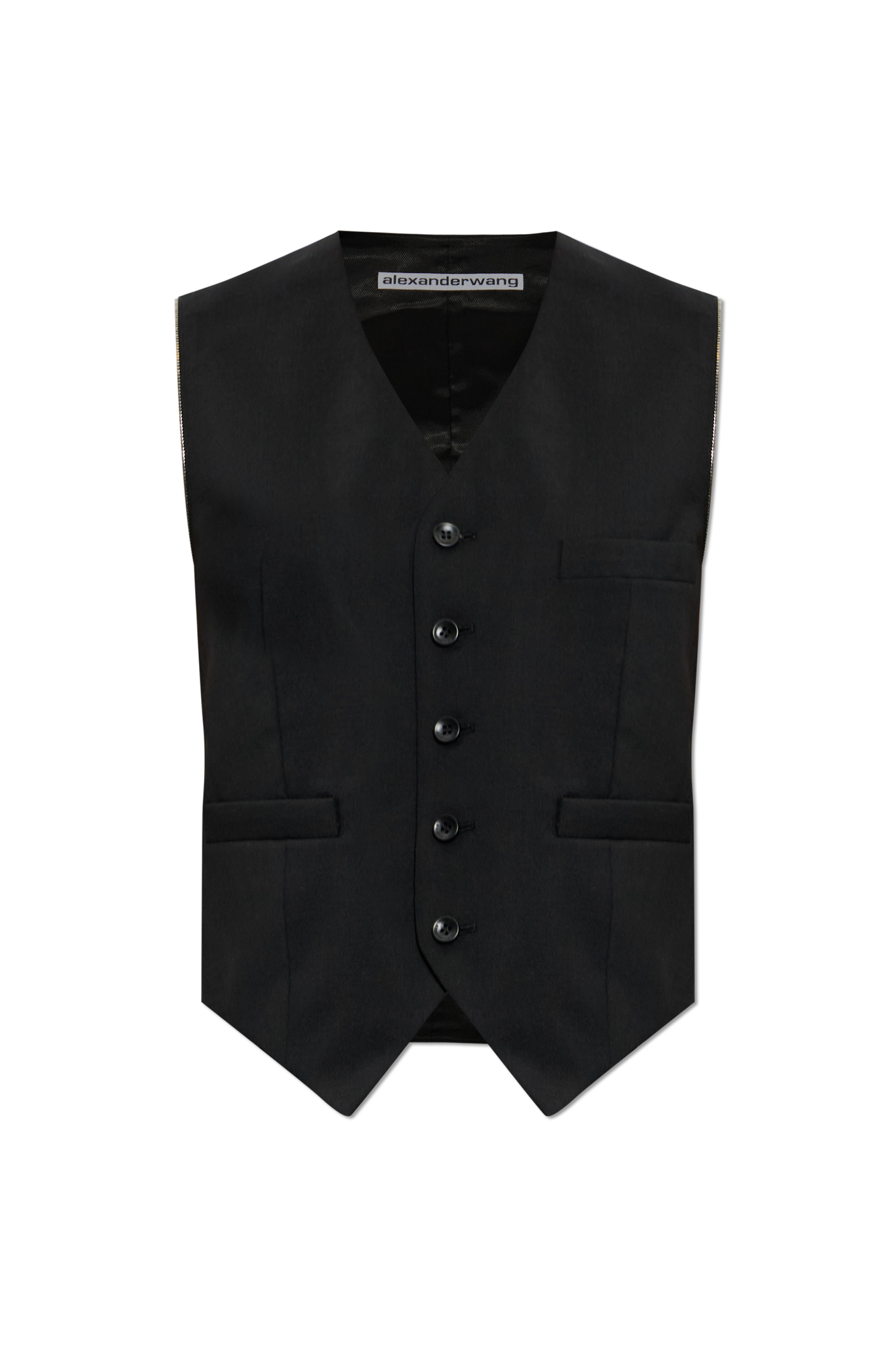 ALEXANDER MCQUEEN crepe single-breasted jacket