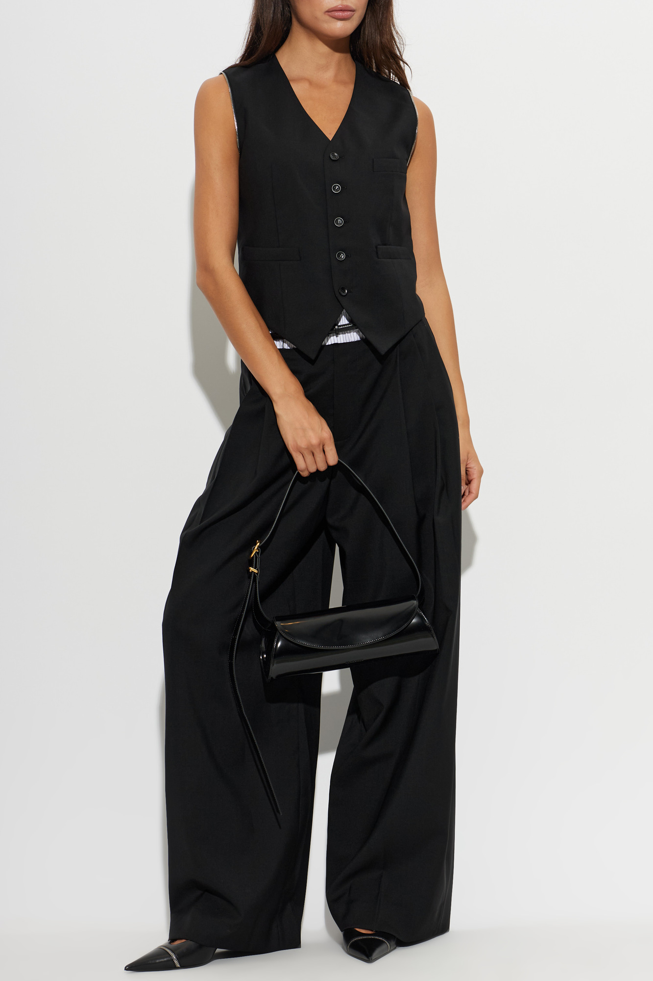 ALEXANDER WANG Alexander Wang Wool Trousers with Belt