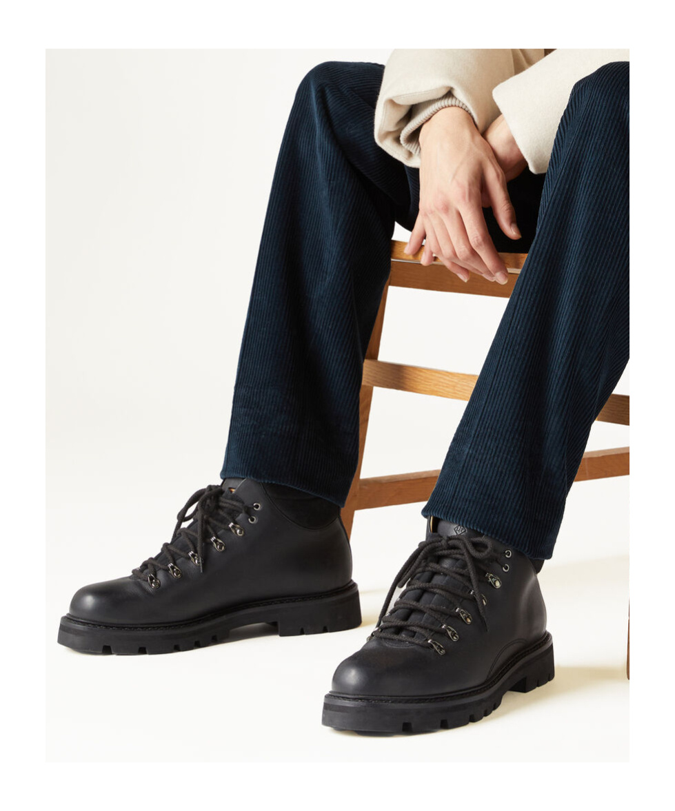 LORO PIANA Loro Piana Beinn Walk Lace-Up Ankle Boots