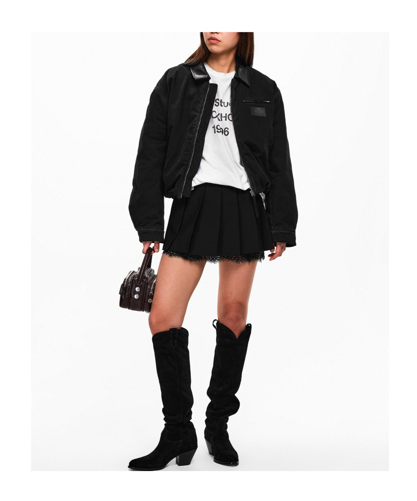 ACNE STUDIOS Acne Studios Zip-Up Stand Collar Outerwear