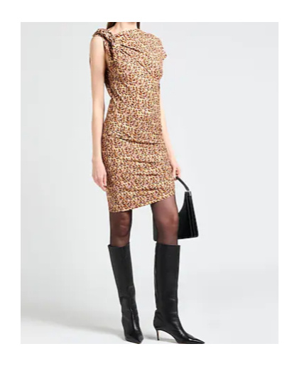 ISABEL MARANT ÉTOILE Isabel Marant Etoile Leopard Print Bodycon Dress