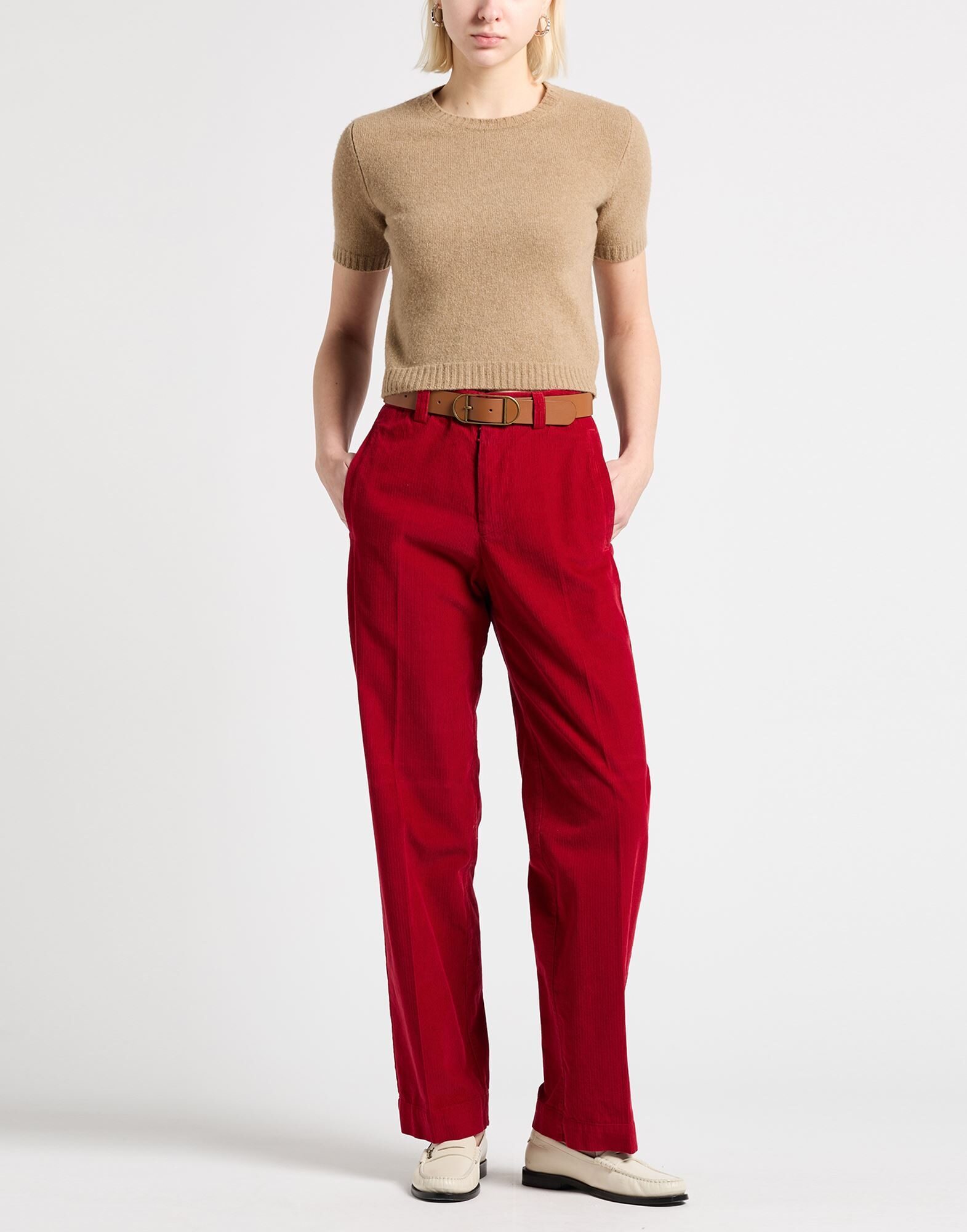 MAISON MARGIELA Maison Margiela Straight-Leg Corduroy Trousers