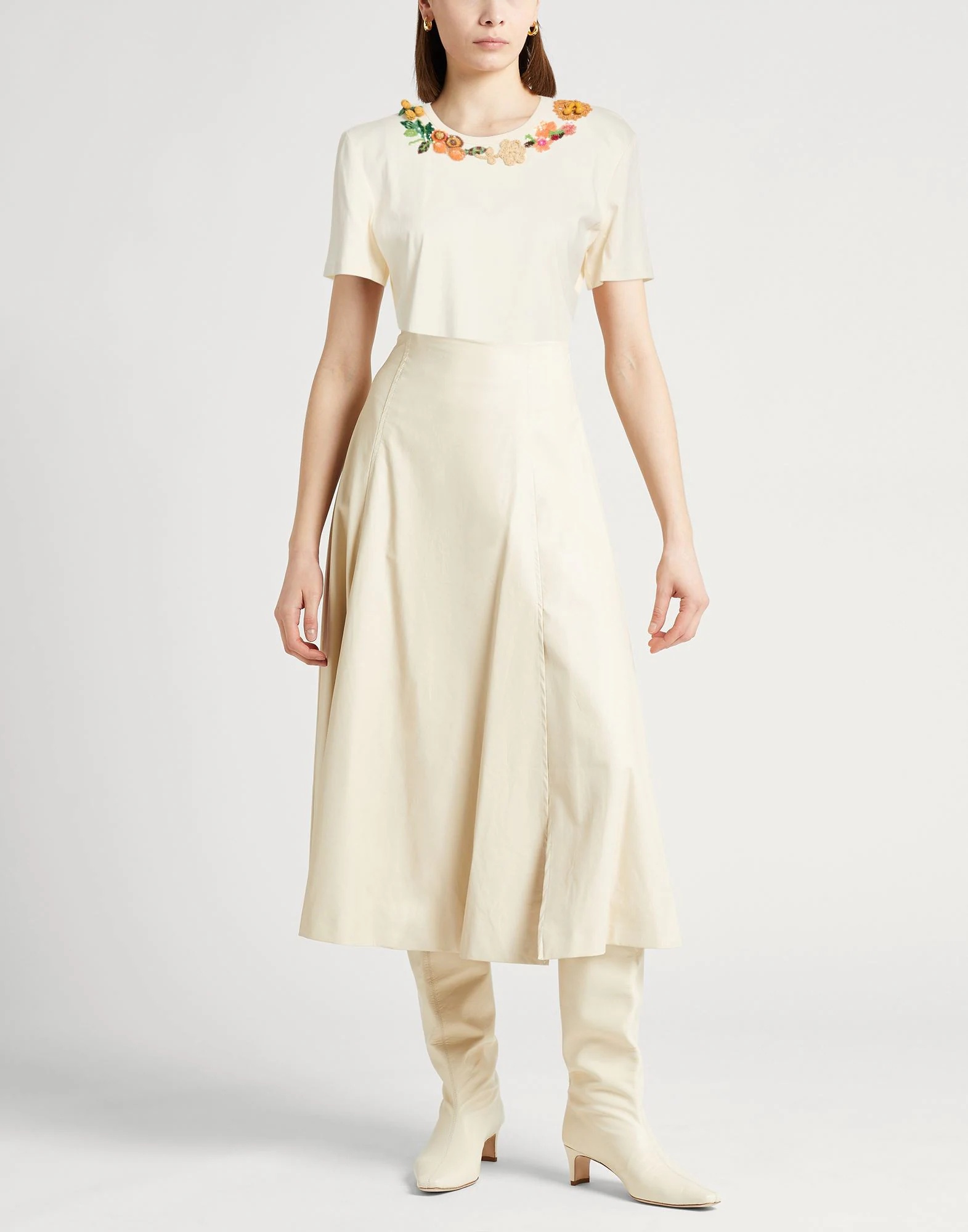 TORY BURCH Tory Burch Short Sleeve Embellished T-Shirt