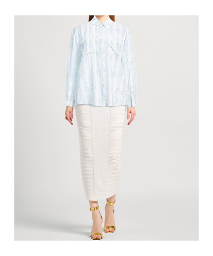 BURBERRY Burberry Printed Shirt Blouse