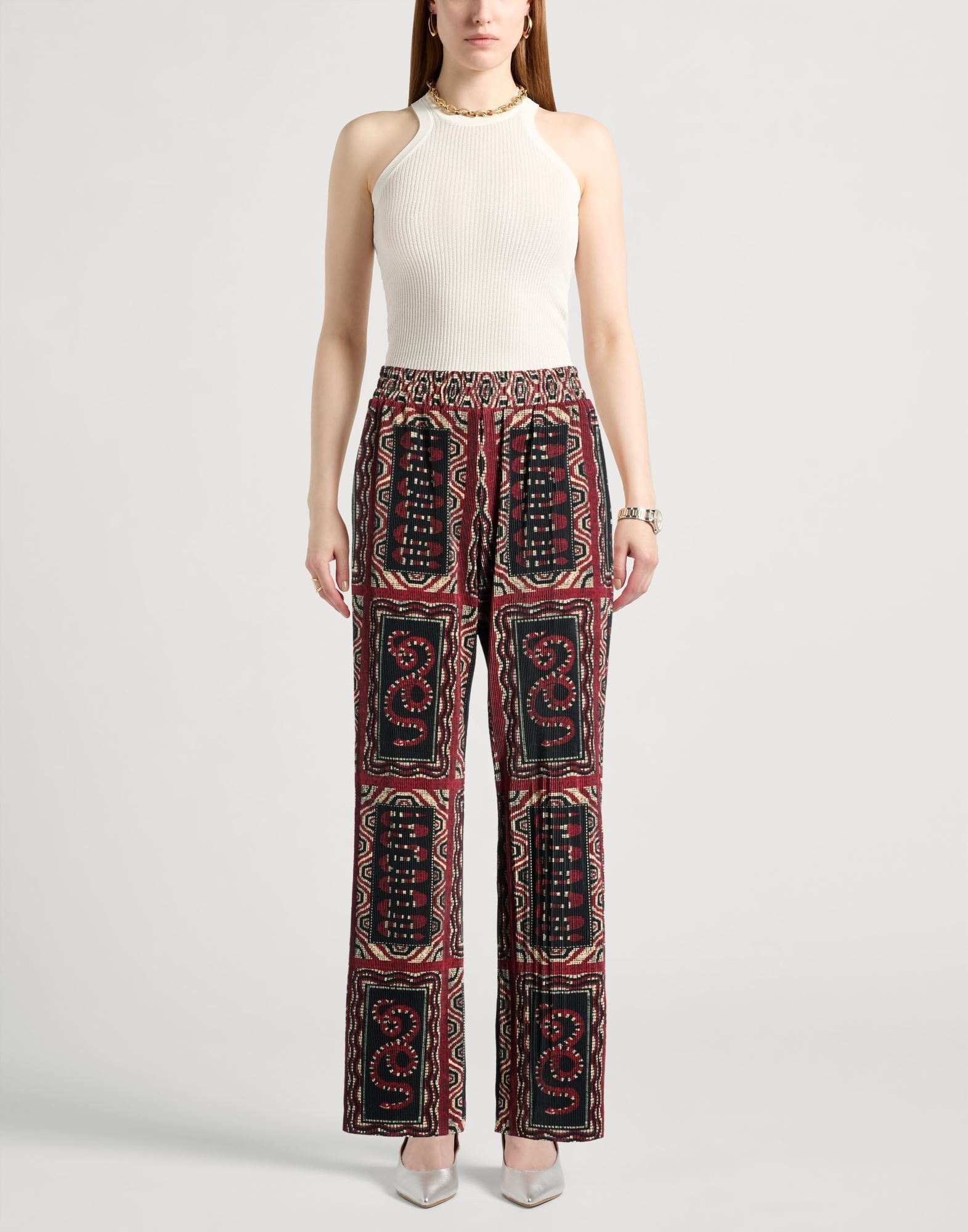 FARM RIO Farm Rio Wide-Leg Printed Trousers