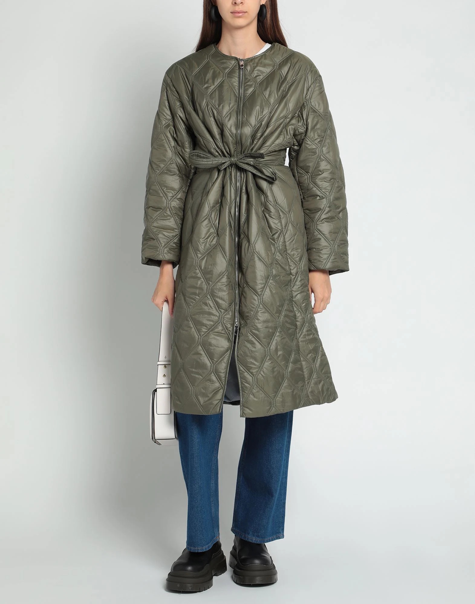GANNI Ganni Quilted Shell Coat