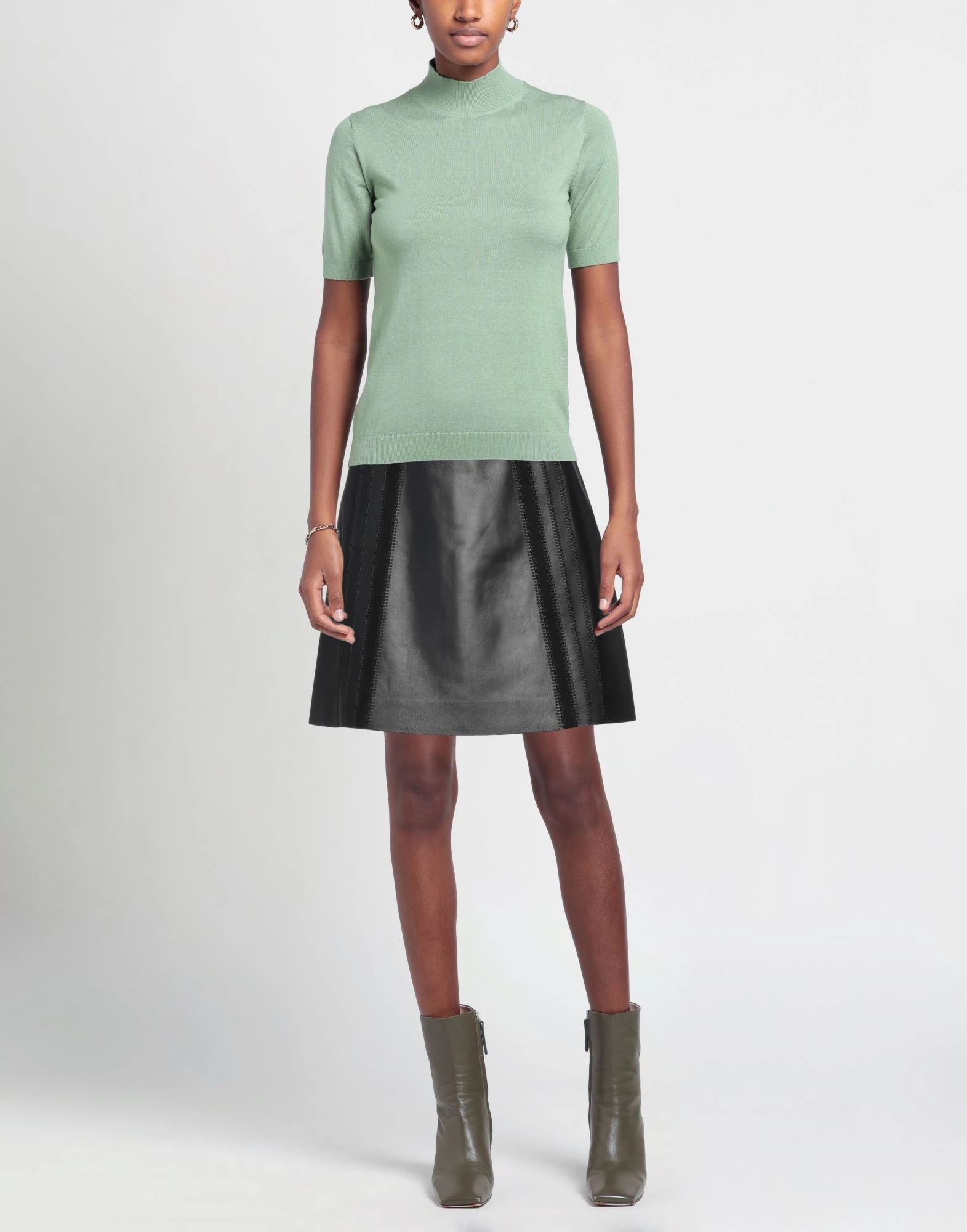 CHLOÉ Chloe Suede Flared Skirt