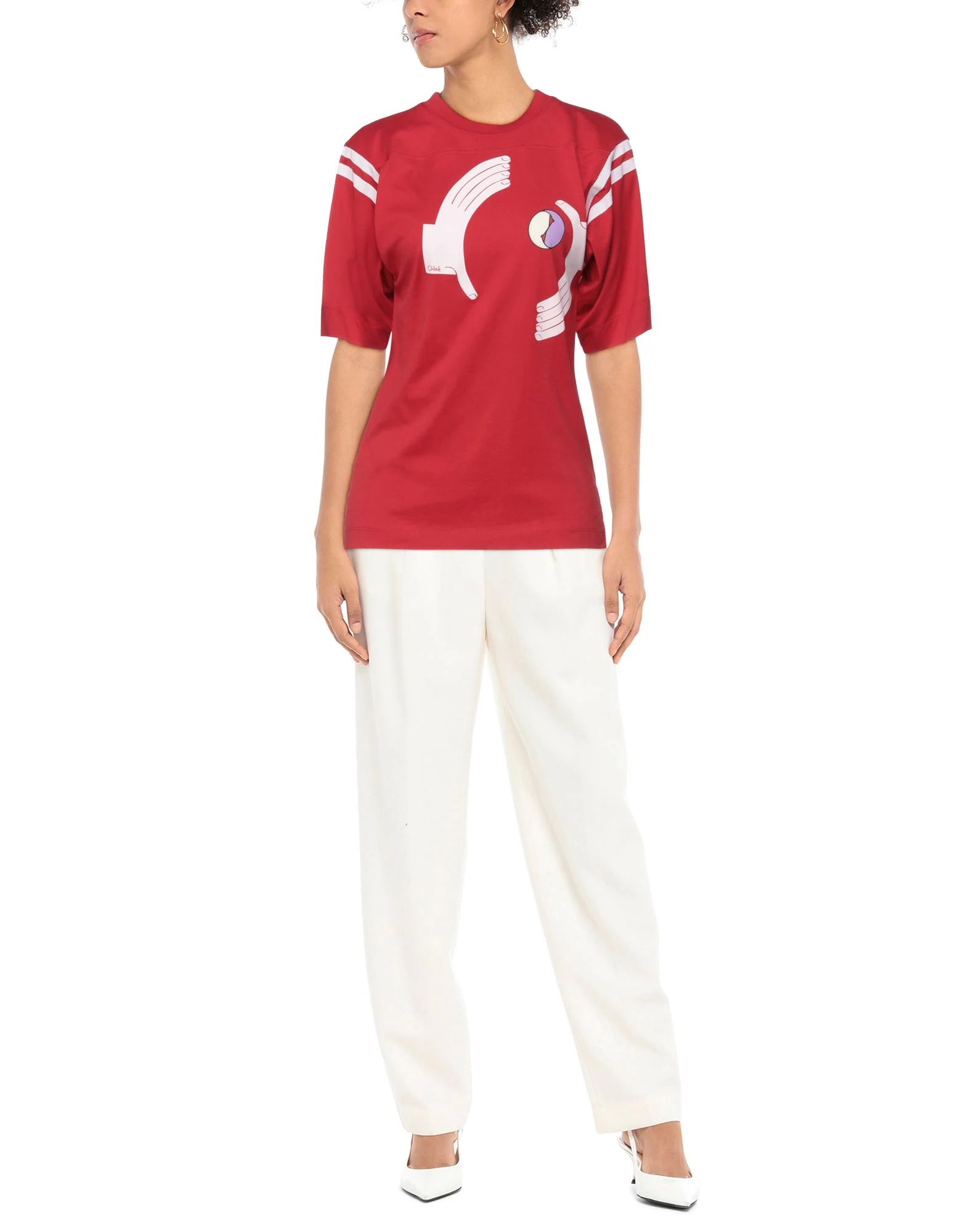 CHLOÉ Chloe Printed Short Sleeve T-shirt