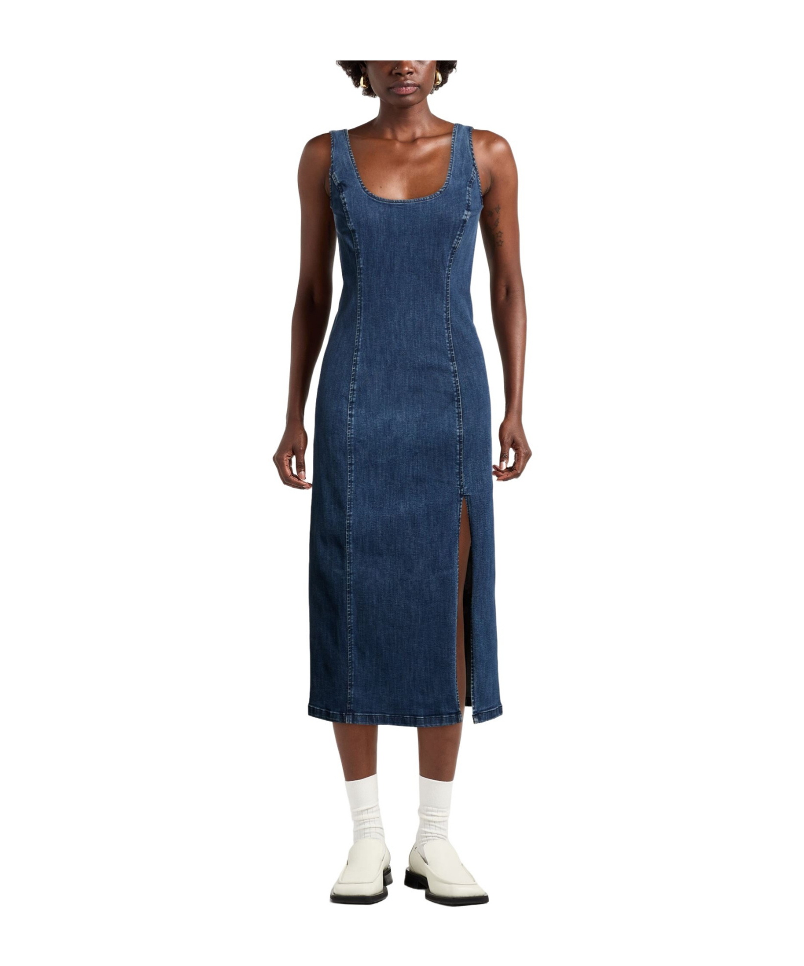 RAG & BONE Rag & Bone Denim Midi Dress