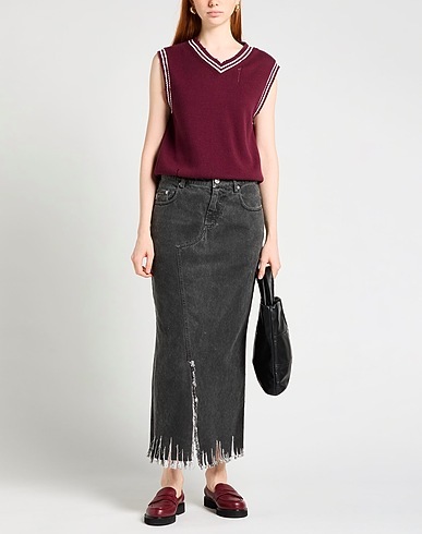 MARNI Marni Solid-Color Denim Pencil Skirt