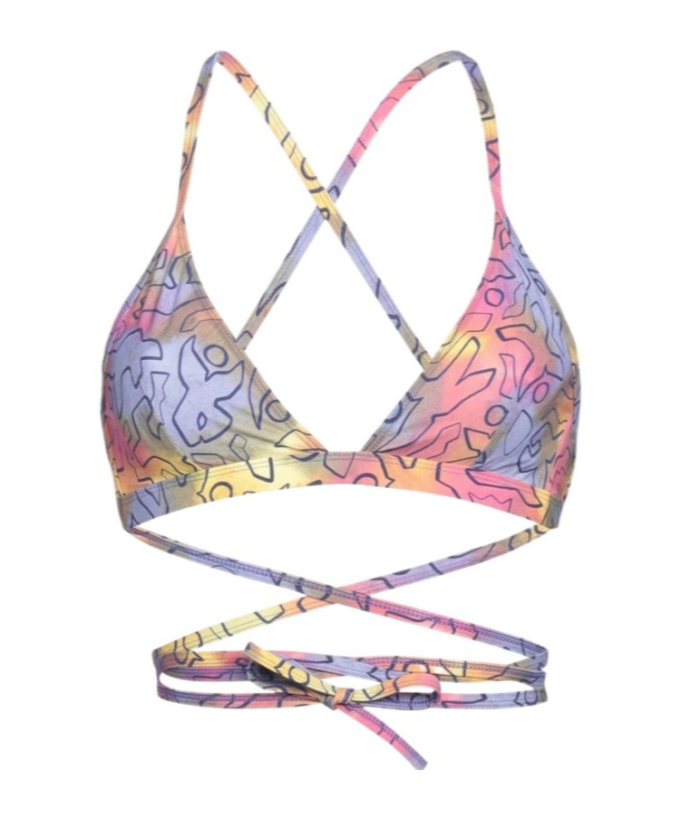 L'AGENCE L'AGENCE Enyo Cover-Up Short in Postcard Print