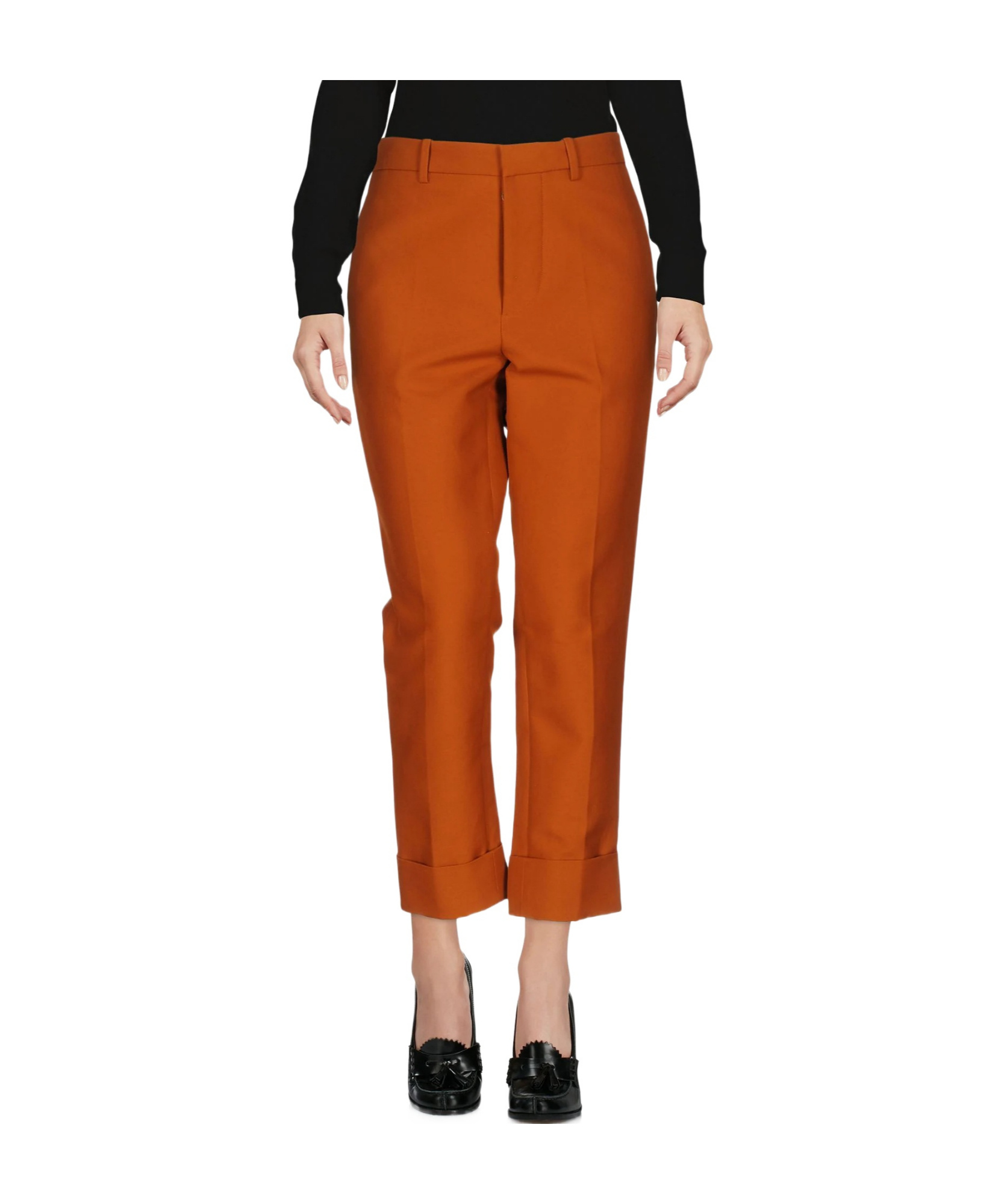 MARNI Marni Woven Trousers with Folded Hem