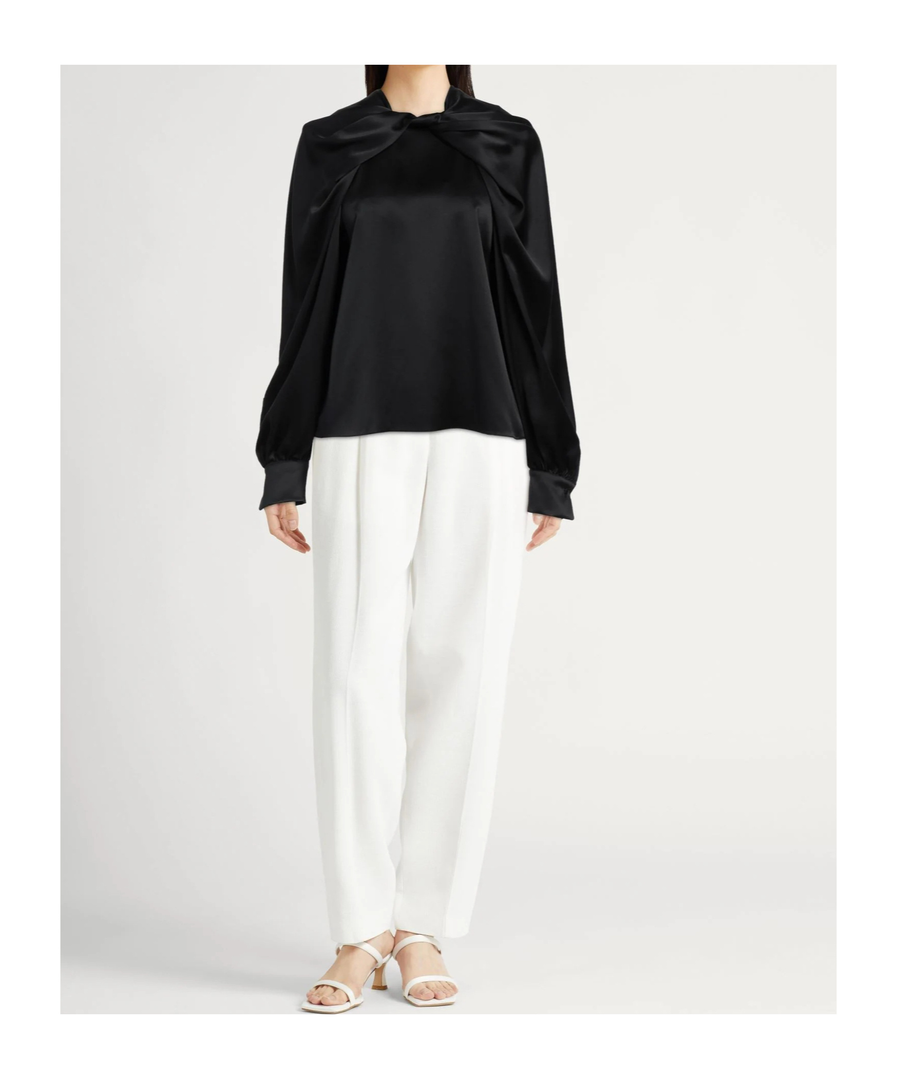 SPORTMAX Sportmax Long Sleeved Round Neck Top