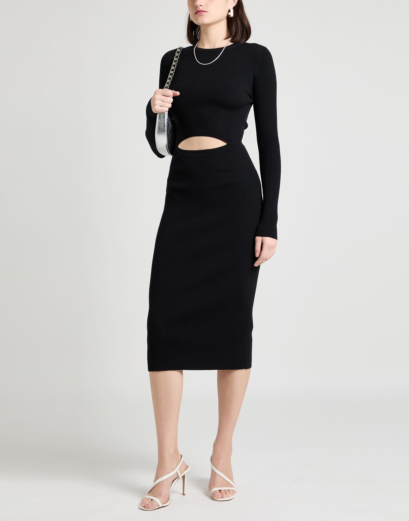 DIESEL® Diesel Ribbed Knit Cutout Dress