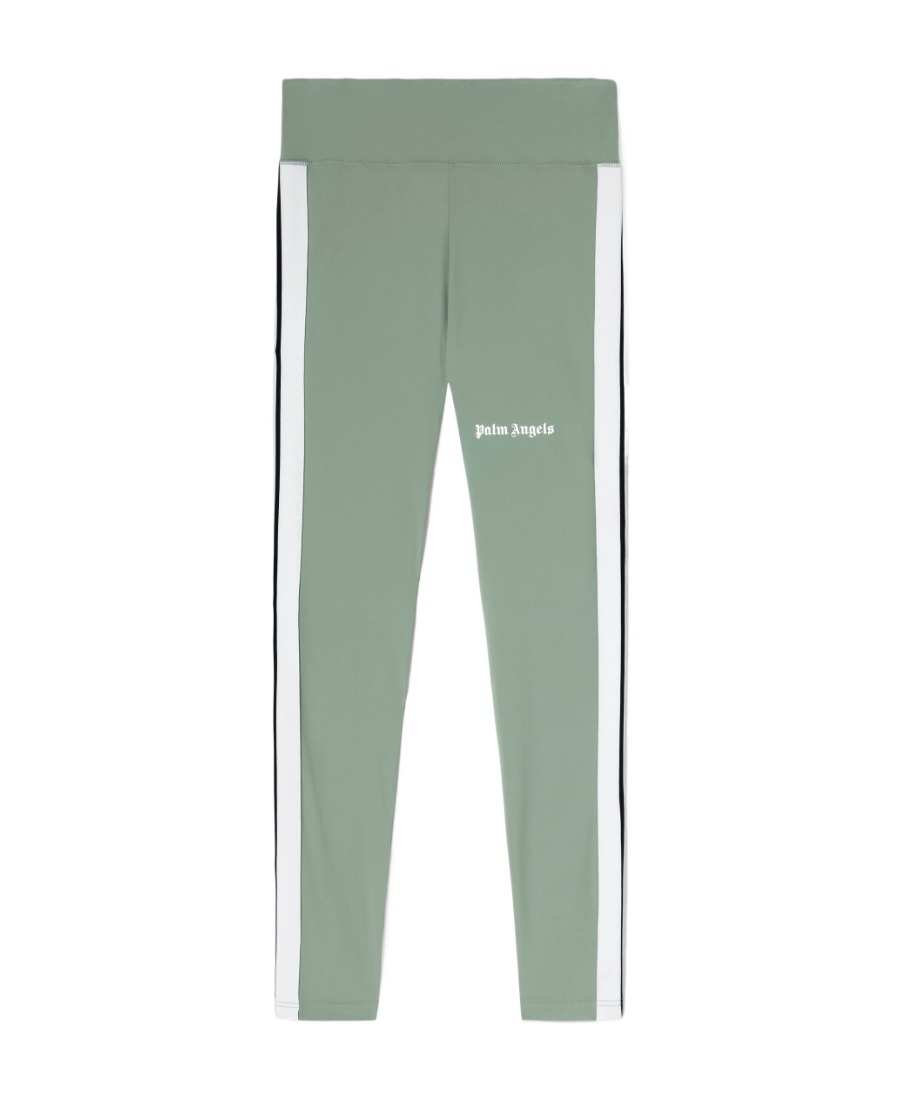 PALM ANGELS Palm Angels Logo Printed Mid-Rise Leggings