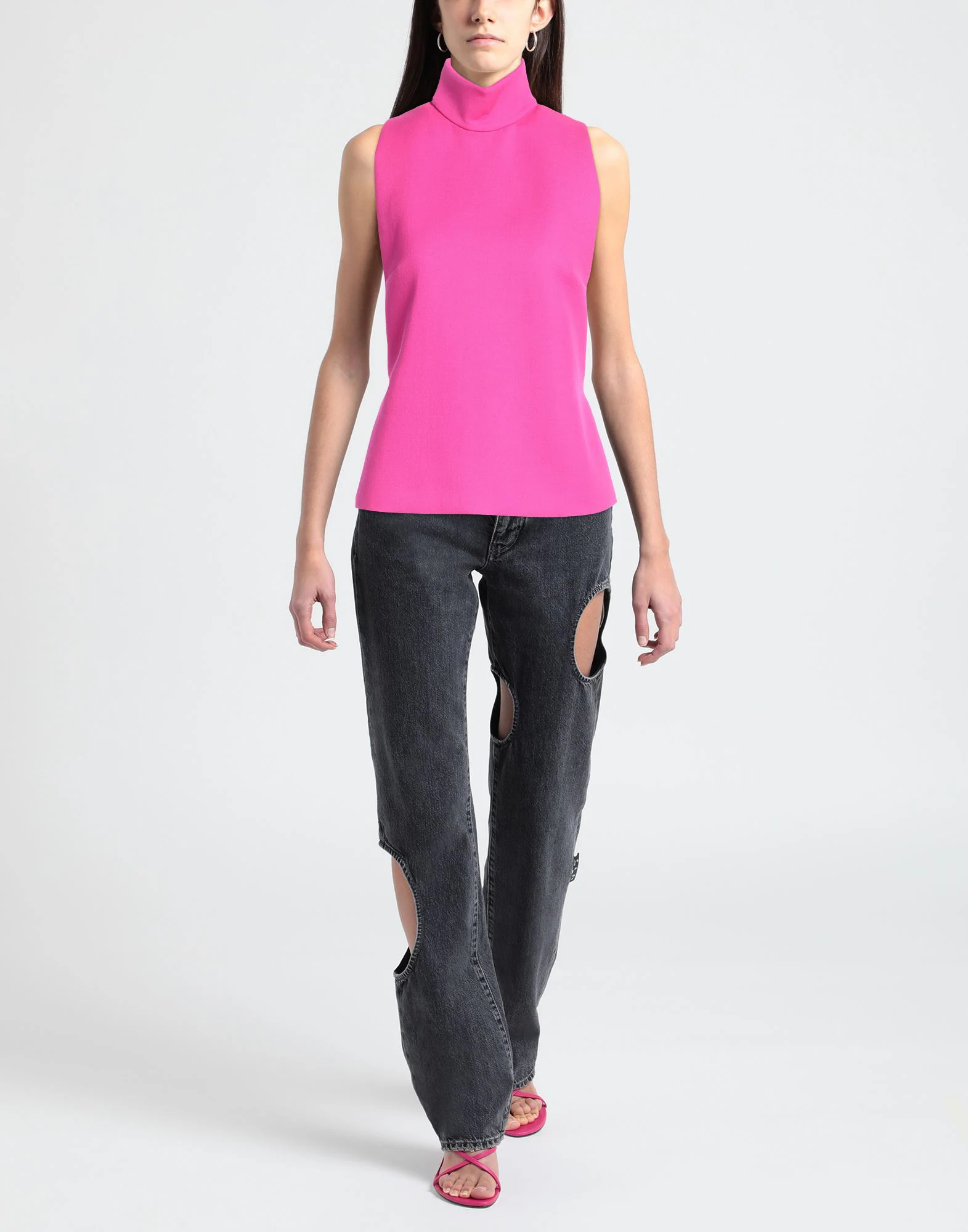 DOLCE & GABBANA Dolce & Gabbana Sleeveless Turtleneck Top