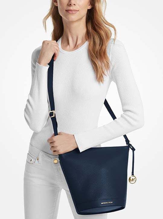 MICHAEL KORS Michael Kors Leather Bucket Shoulder Bag