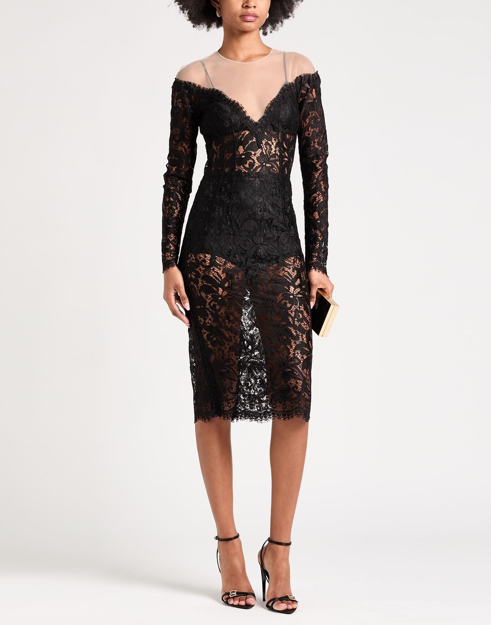 DOLCE & GABBANA Dolce & Gabbana Lace and Tulle Dress