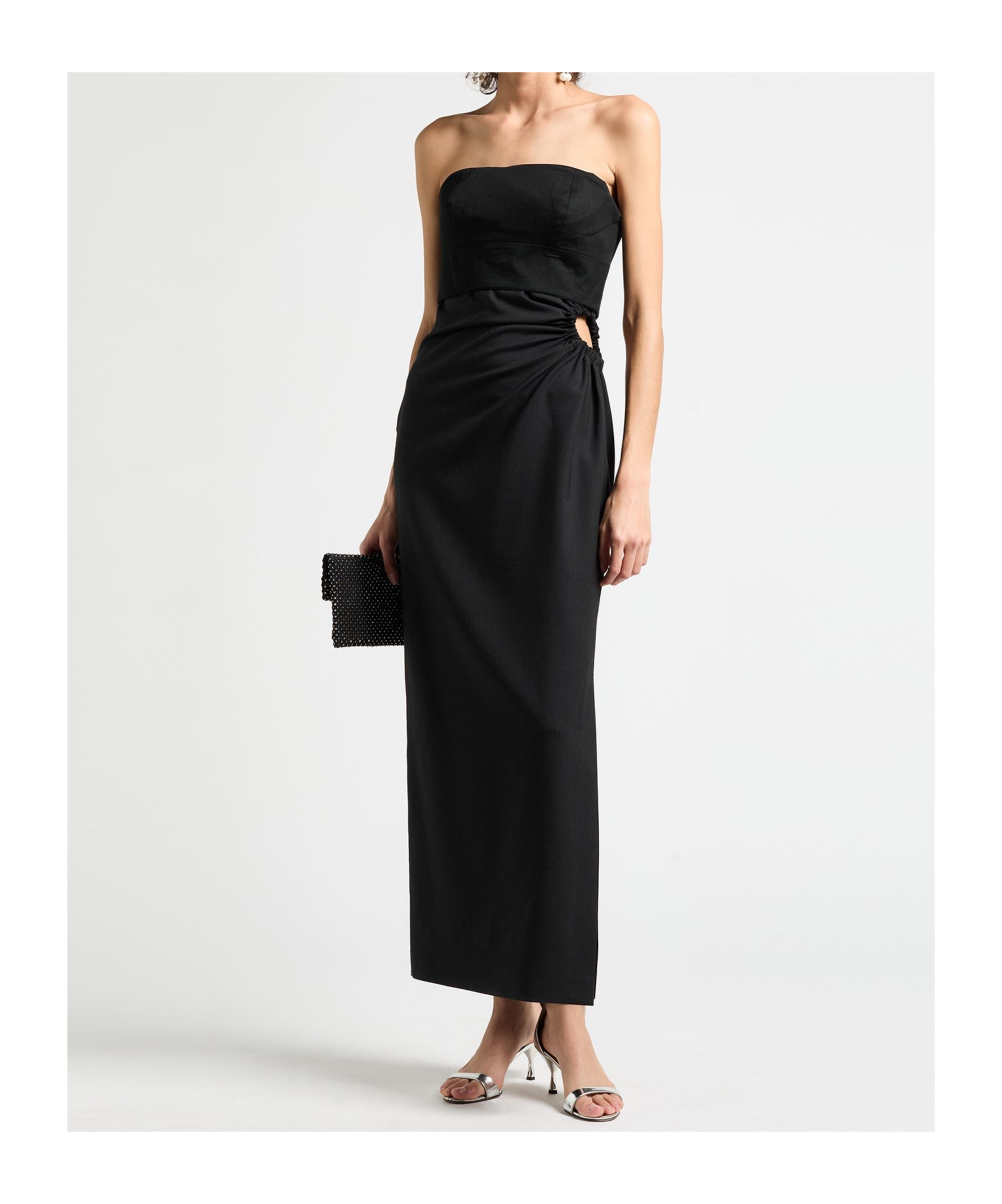 MAX MARA Max Mara Pleated Bandeau Dress