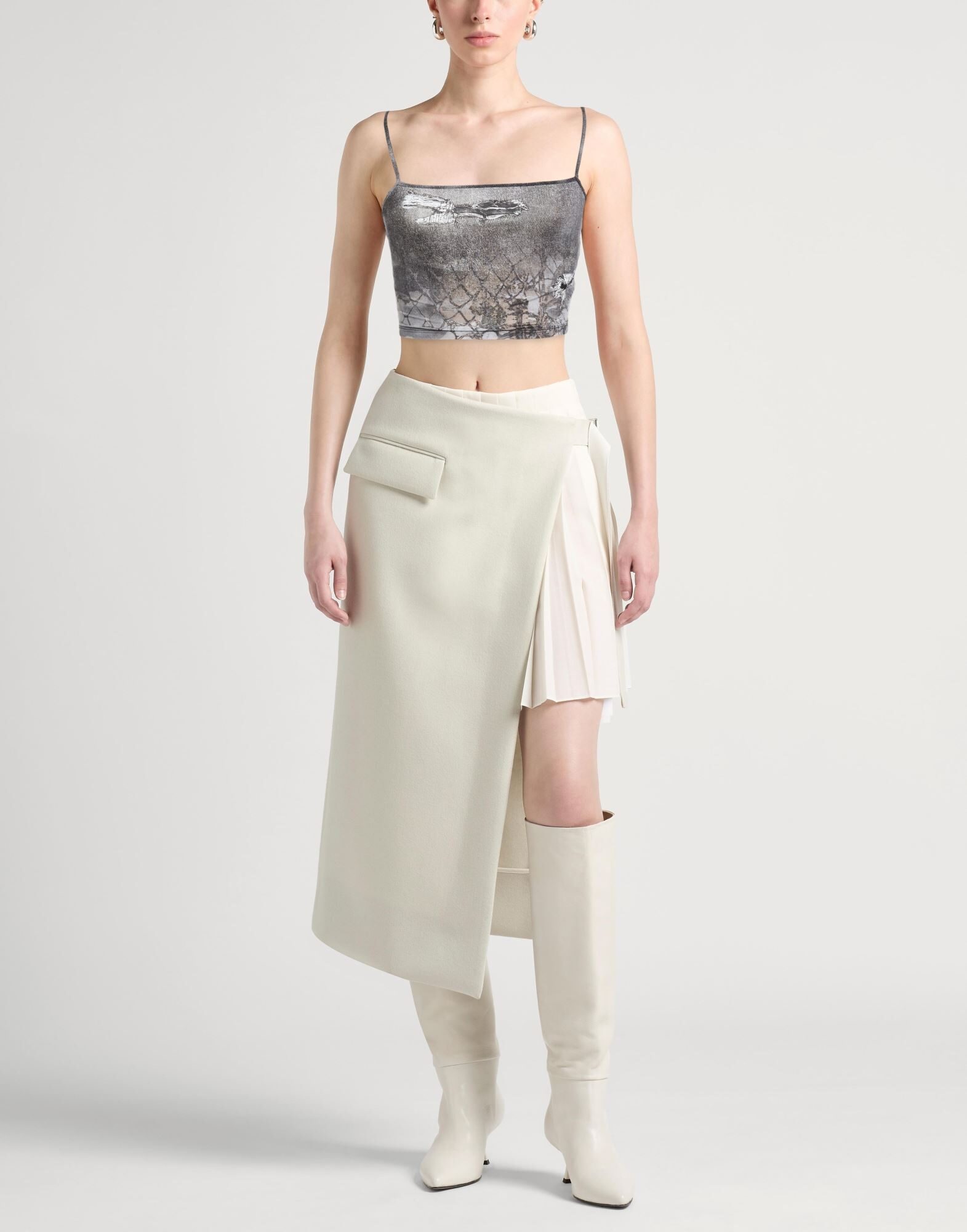 DIESEL® Diesel Embroidered Logo Crop Top